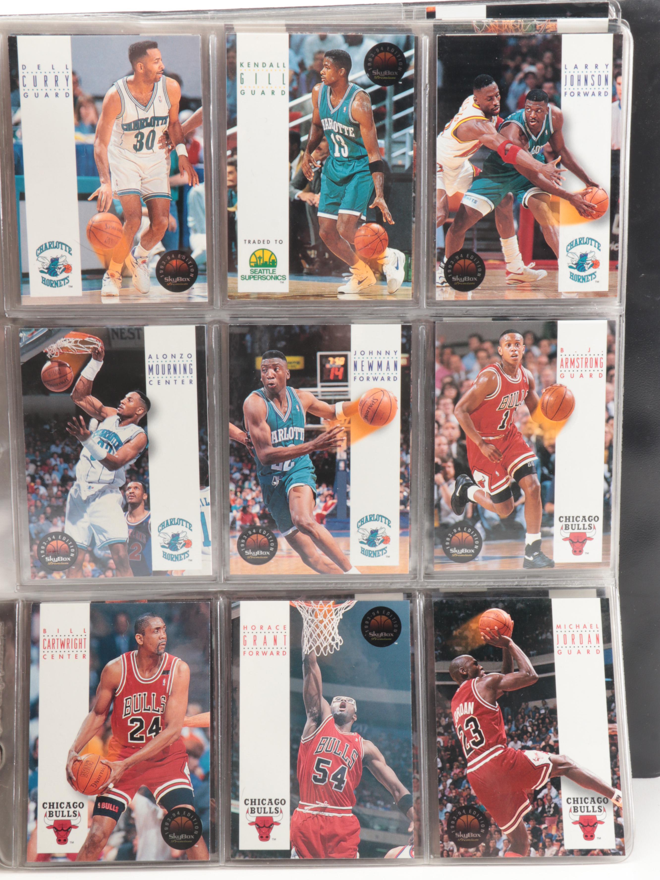 Skybox Basketball Cards Including Jordan, Mourning Rookie, More Stars ...