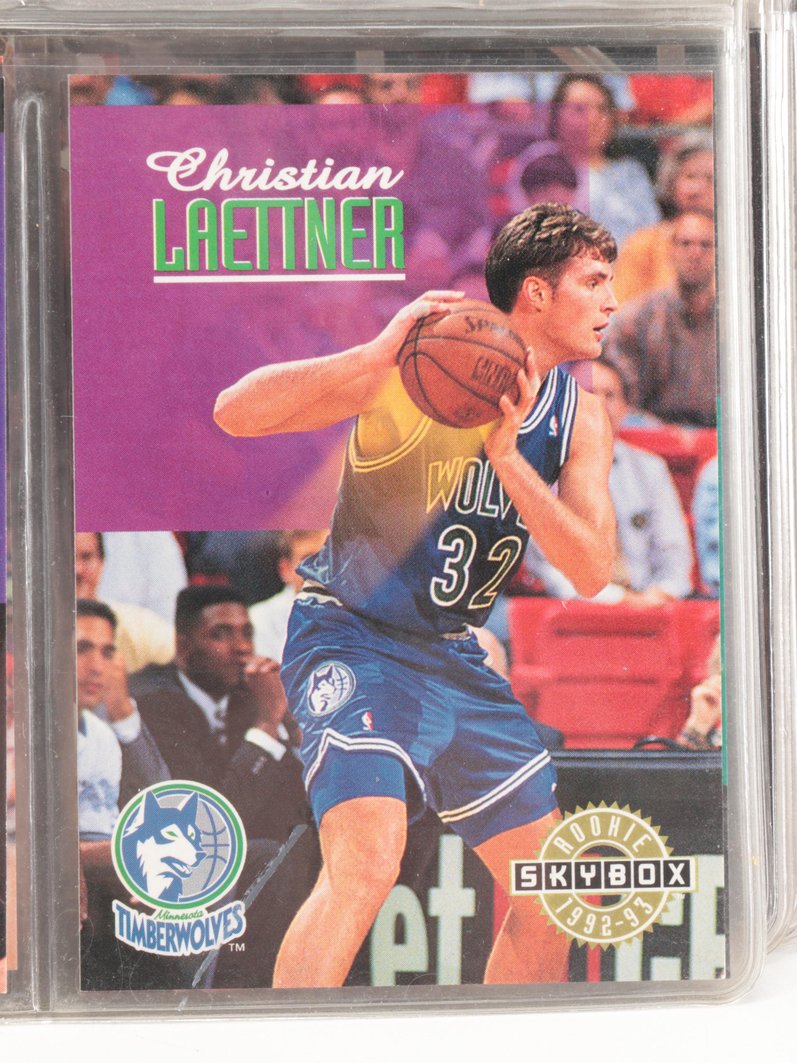 Skybox Basketball Cards Including Jordan, Mourning Rookie, More Stars ...