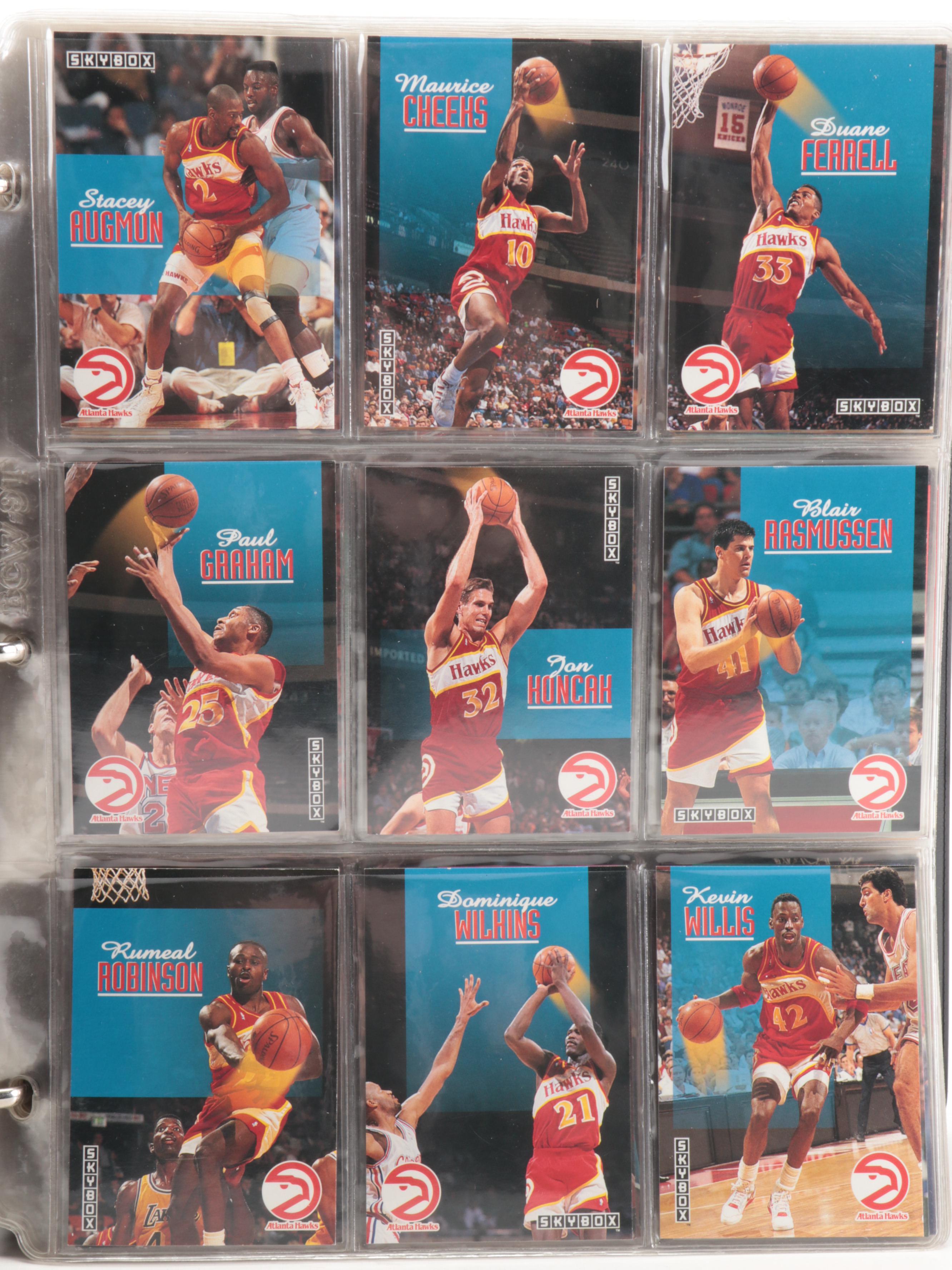 Skybox Basketball Cards Including Jordan, Mourning Rookie, More Stars ...
