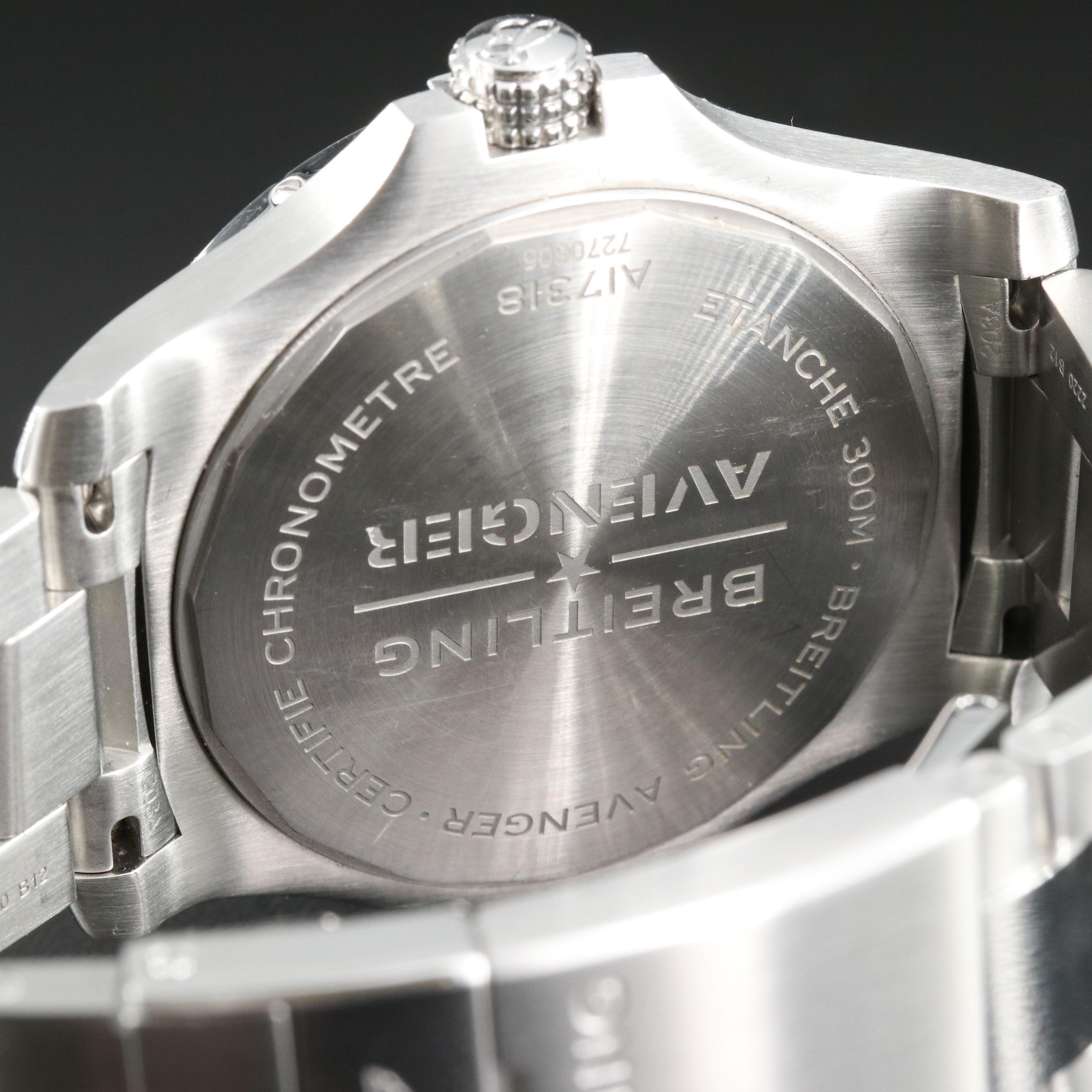 Breitling Avenger 43 Chronometer Date Automatic Wristwatch | EBTH