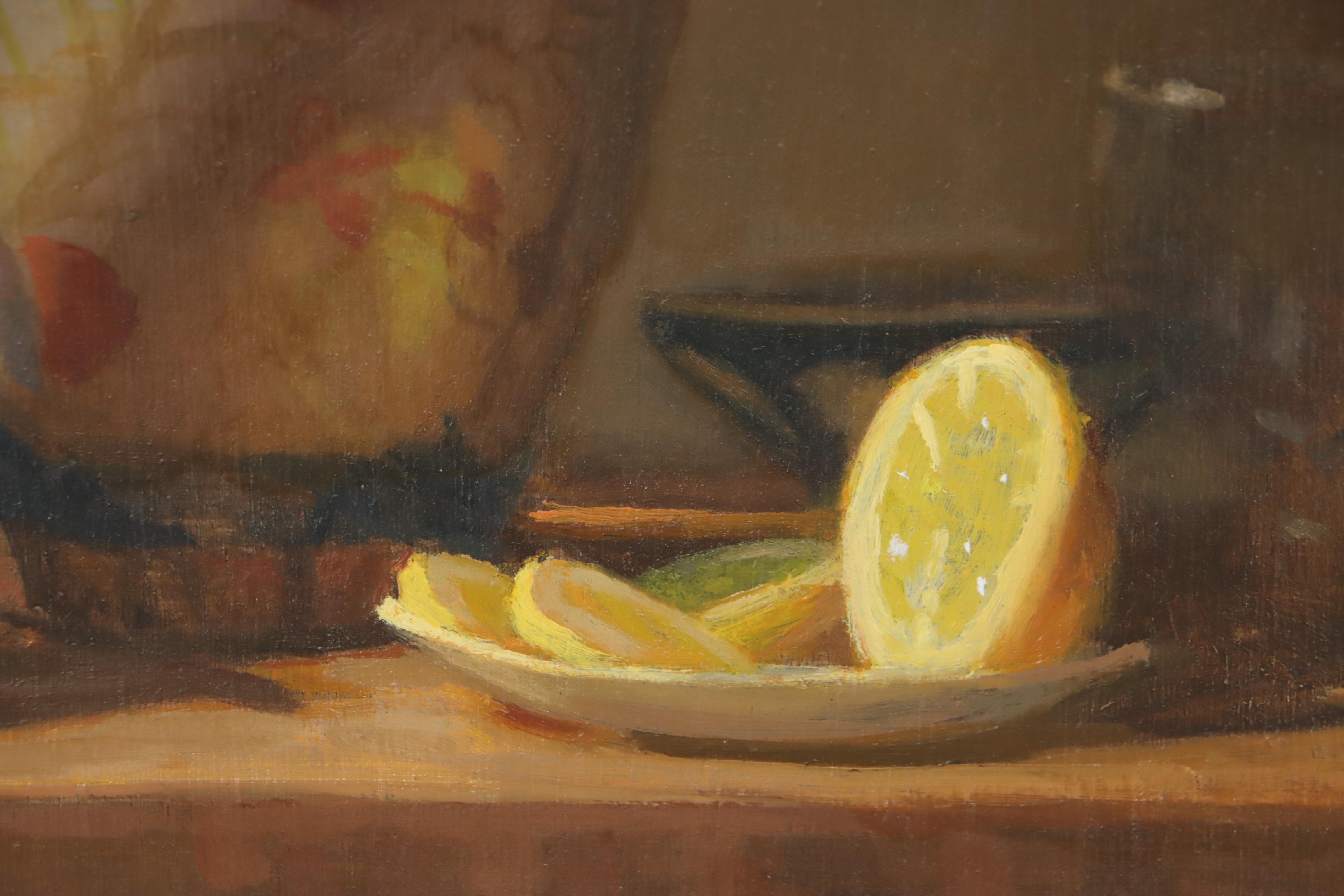 James Ingwersen Still Life Oil Painting, Late 20th Century | EBTH