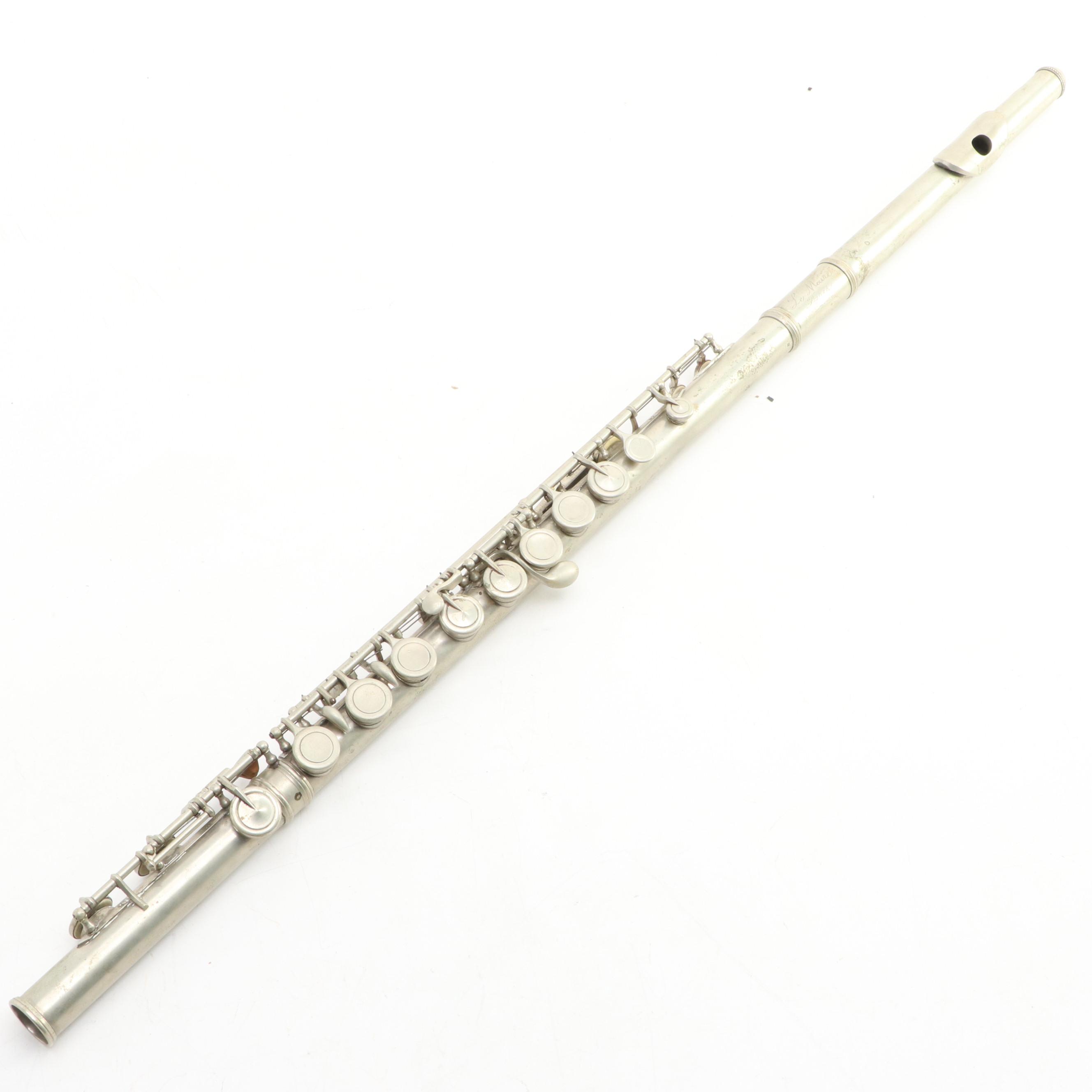 Le Maire Paris and W.T. Armstrong Silver Plate Flutes, Mid-20th Century ...