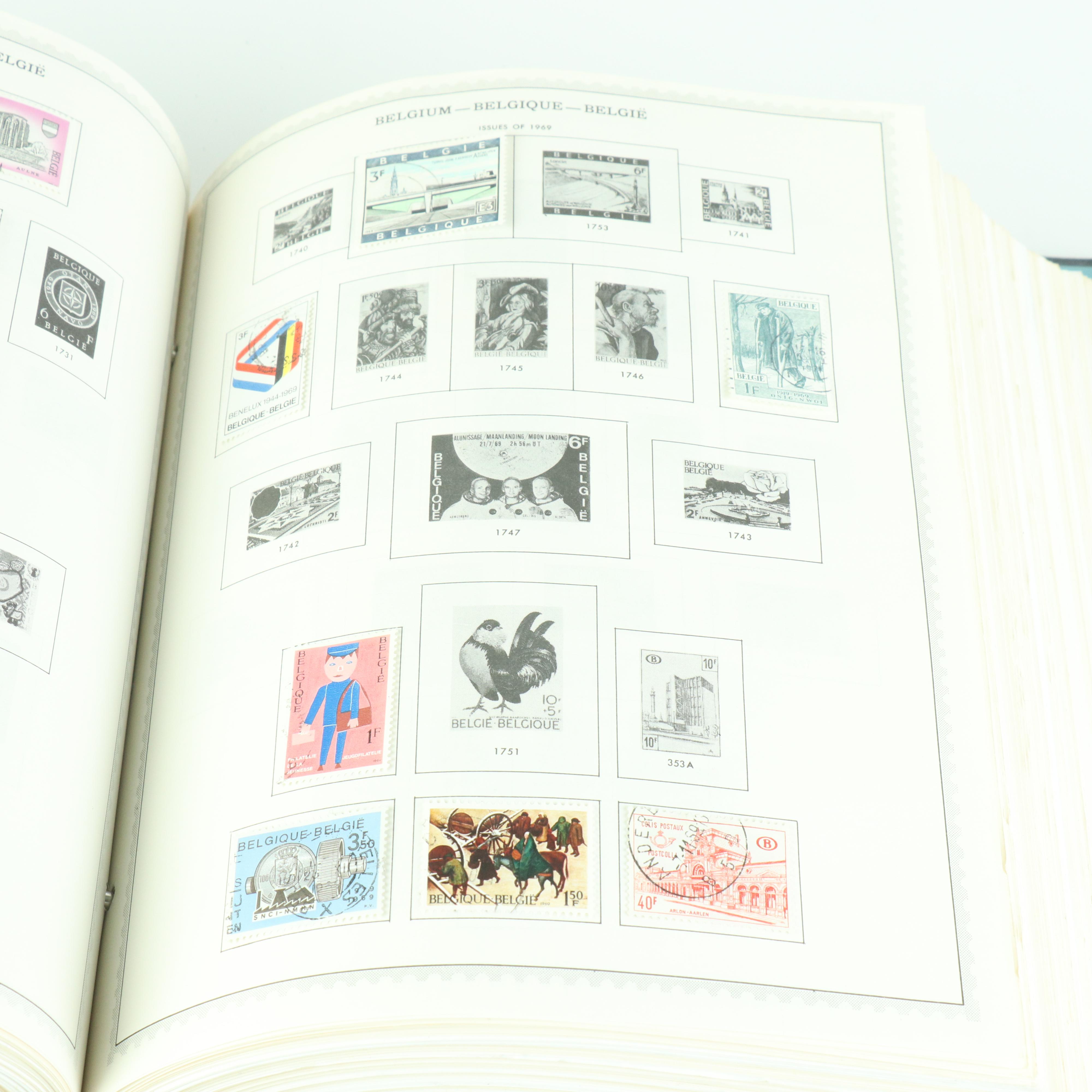 "Supreme Global Stamp Album" Postage Stamp Collection (A-B) | EBTH