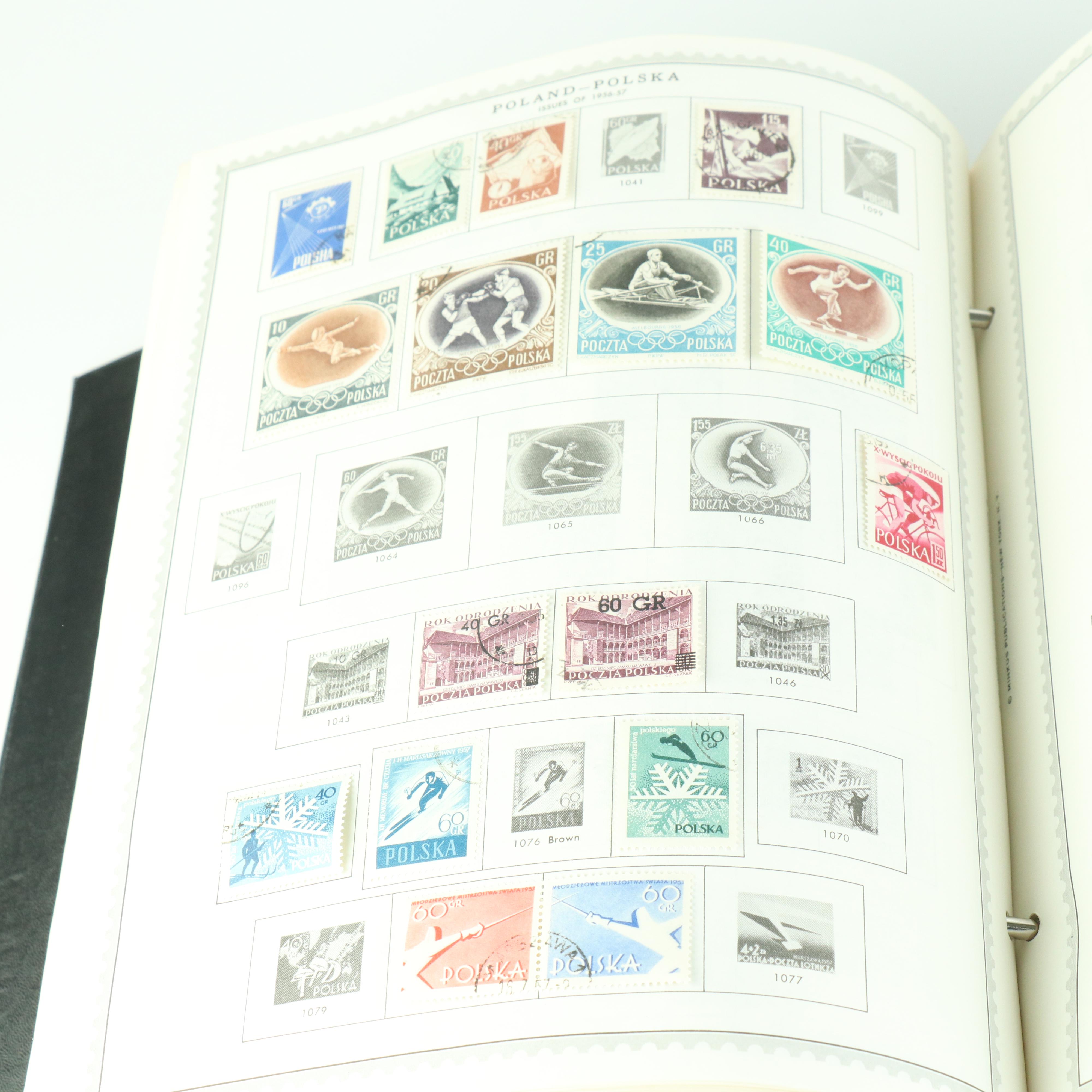"Supreme Global Stamp Album" Postage Stamp Collection (P-R) | EBTH