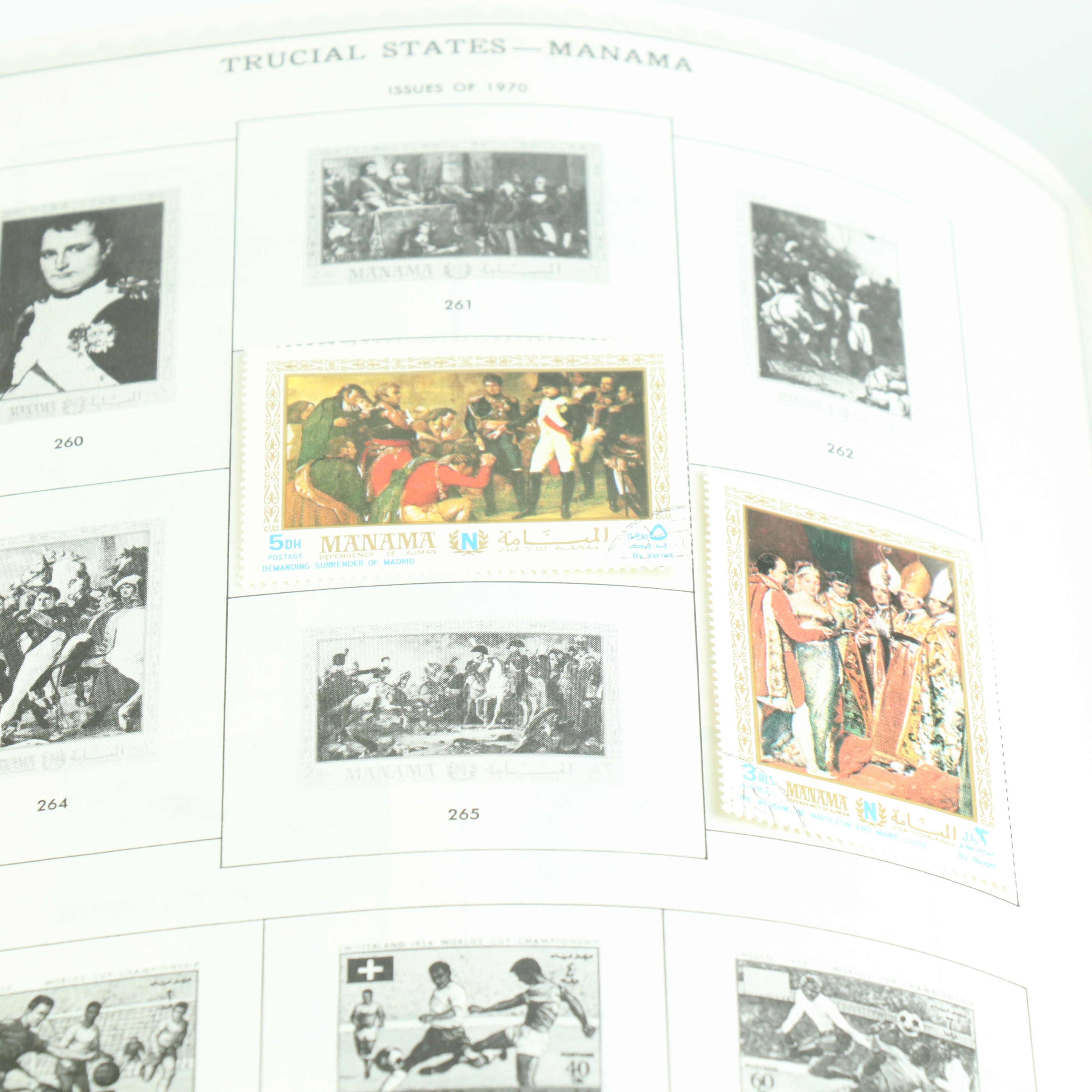 "Supreme Global Stamp Album" Postage Stamp Collection (T) | EBTH