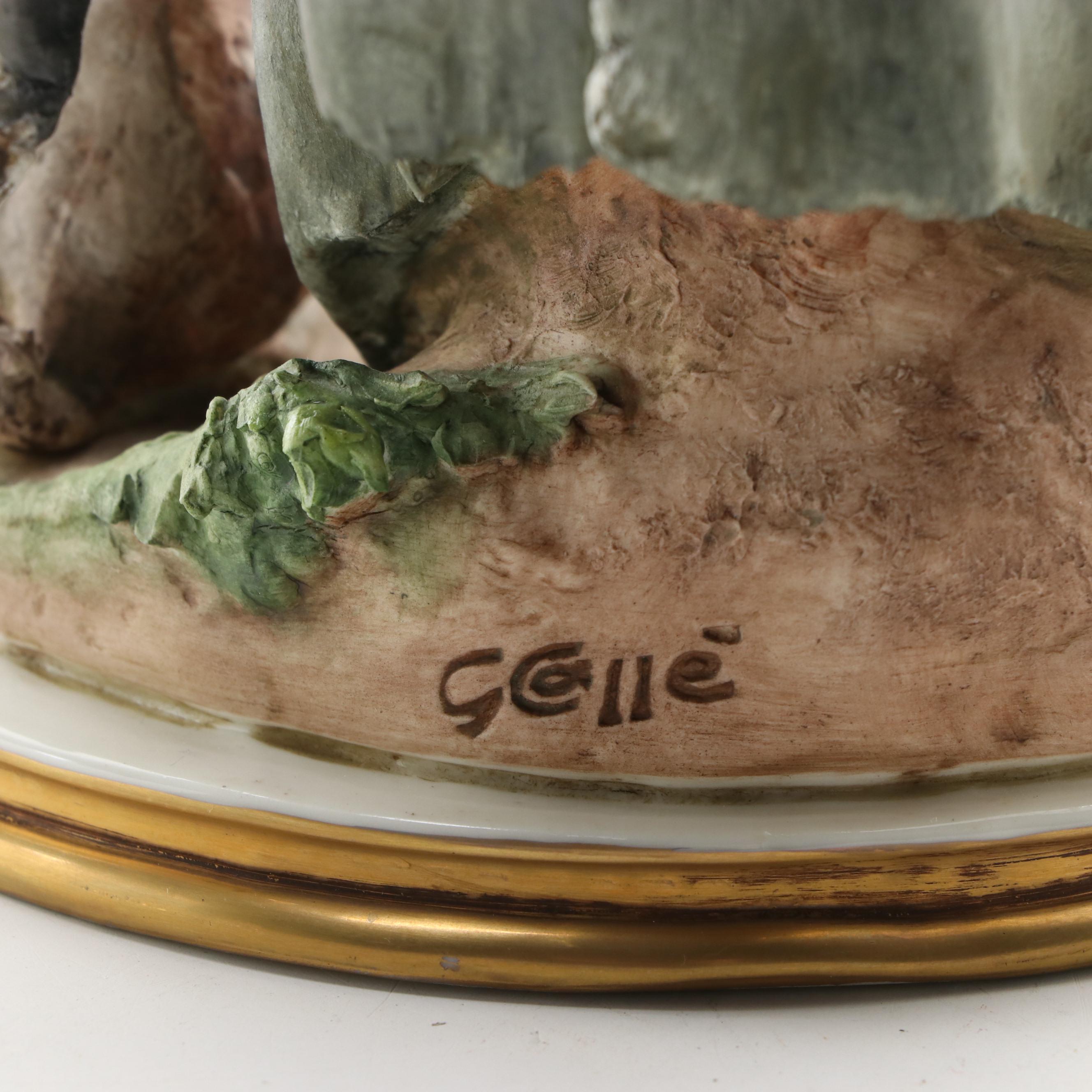 Giuseppe Cappé Italian Porcelain Figurine of Hobo and Dog, 1962 | EBTH