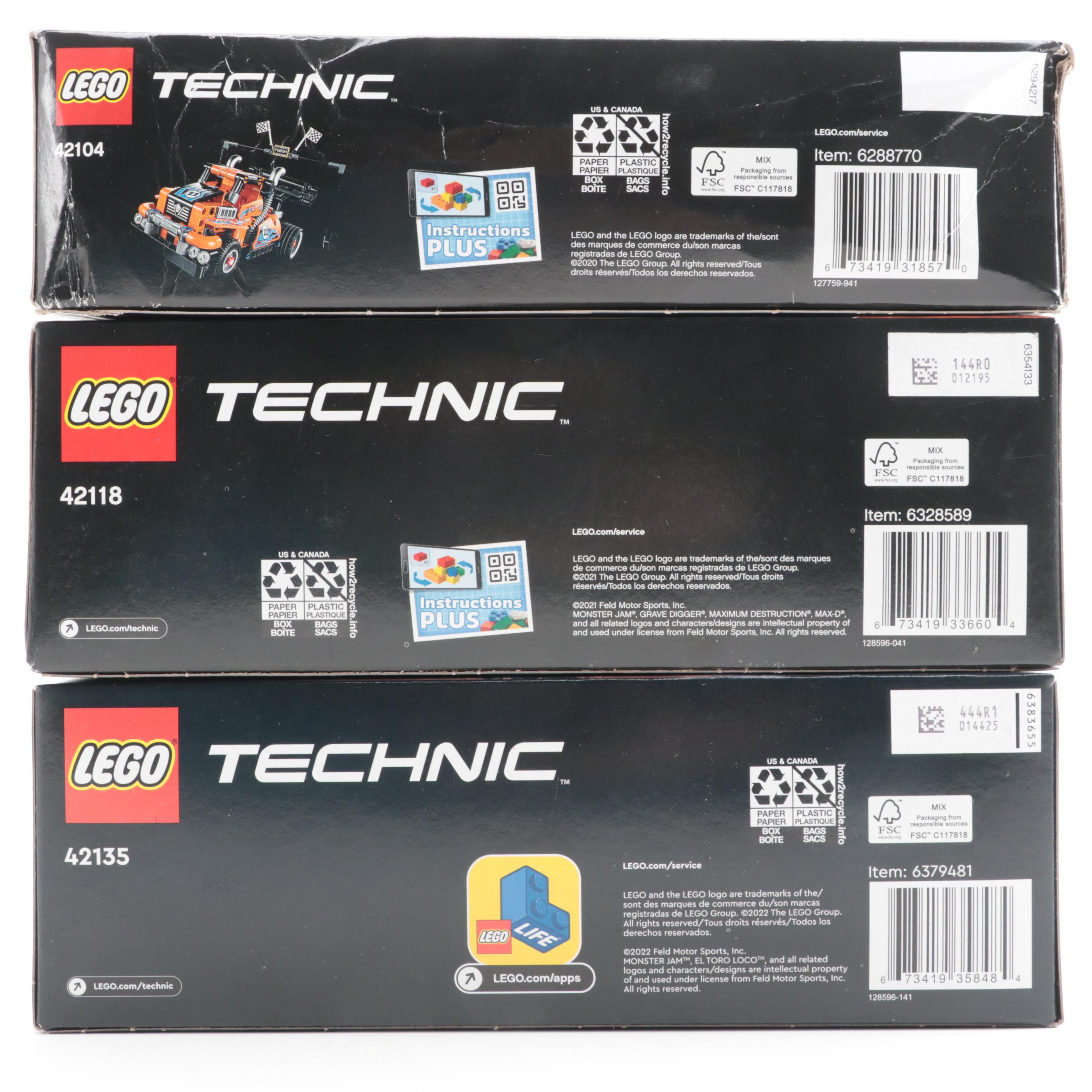 LEGO Technic and CITY Sets Including Race Truck | EBTH