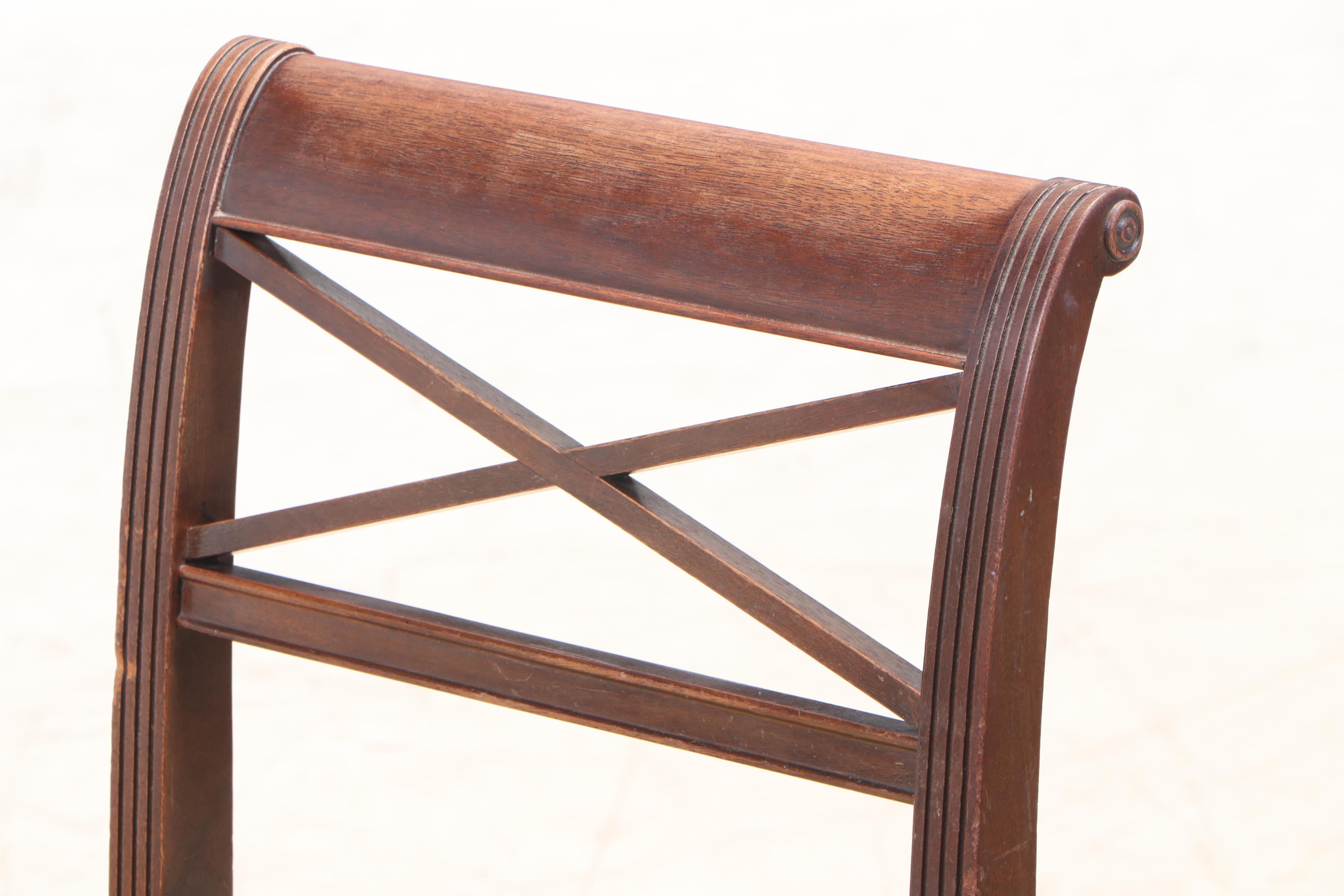 Charles R. Sligh Federal Style Mahogany Desk Plus Imperial Furniture ...