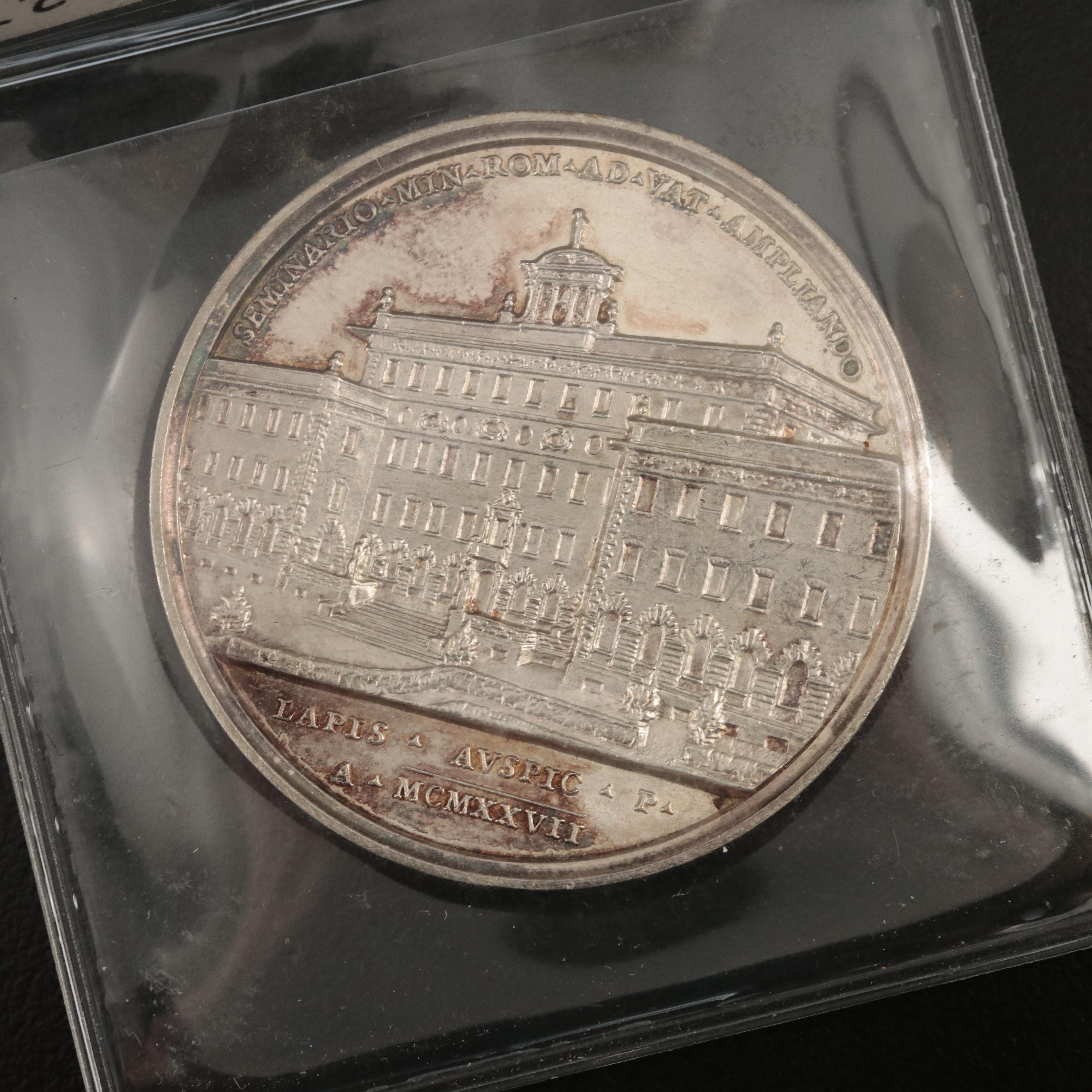 Group of Six Vatican City Silver and Bronze Medals | EBTH