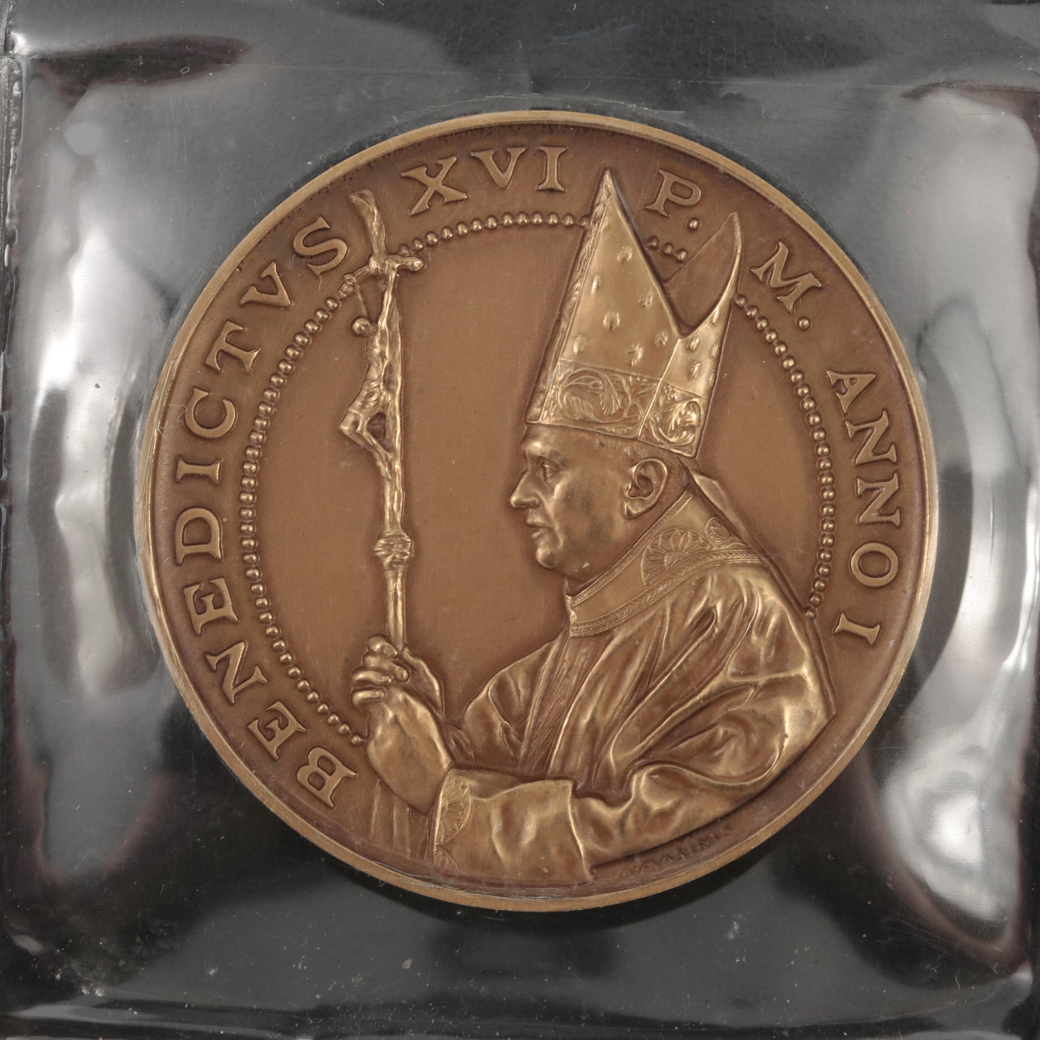 Group of Six Vatican City Silver and Bronze Medals | EBTH