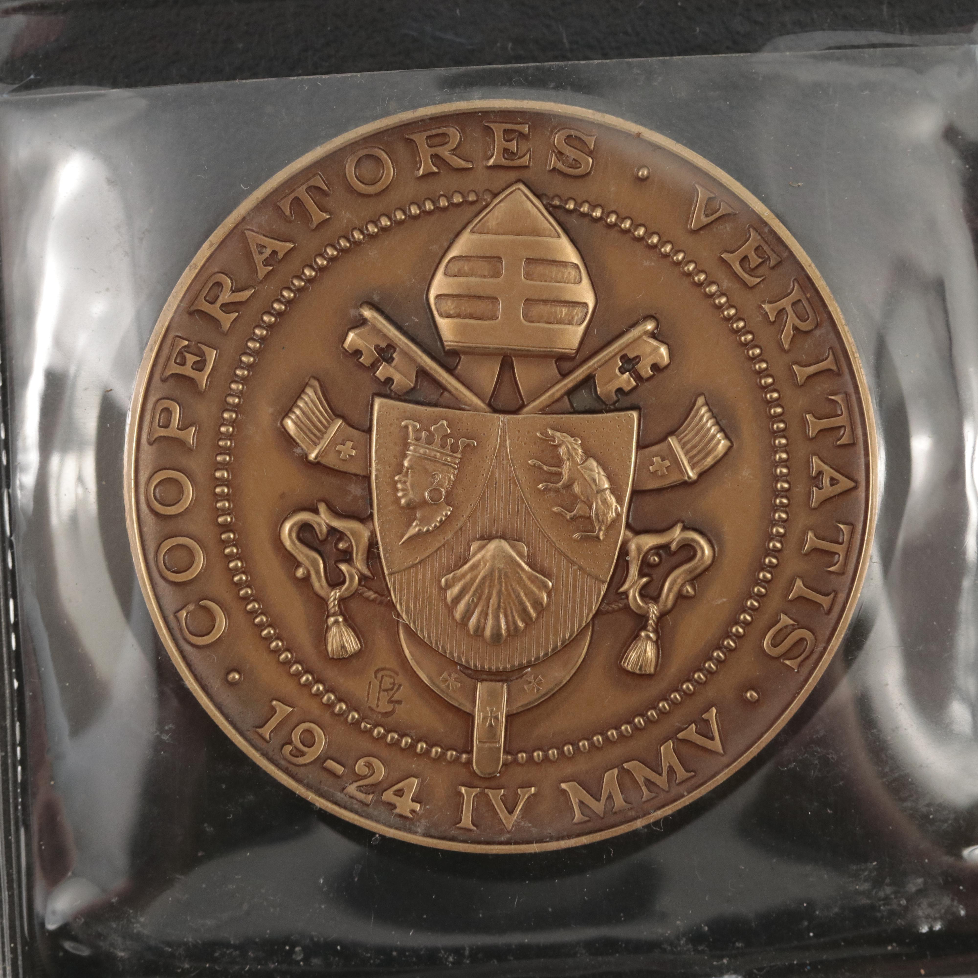 Group of Six Vatican City Silver and Bronze Medals | EBTH