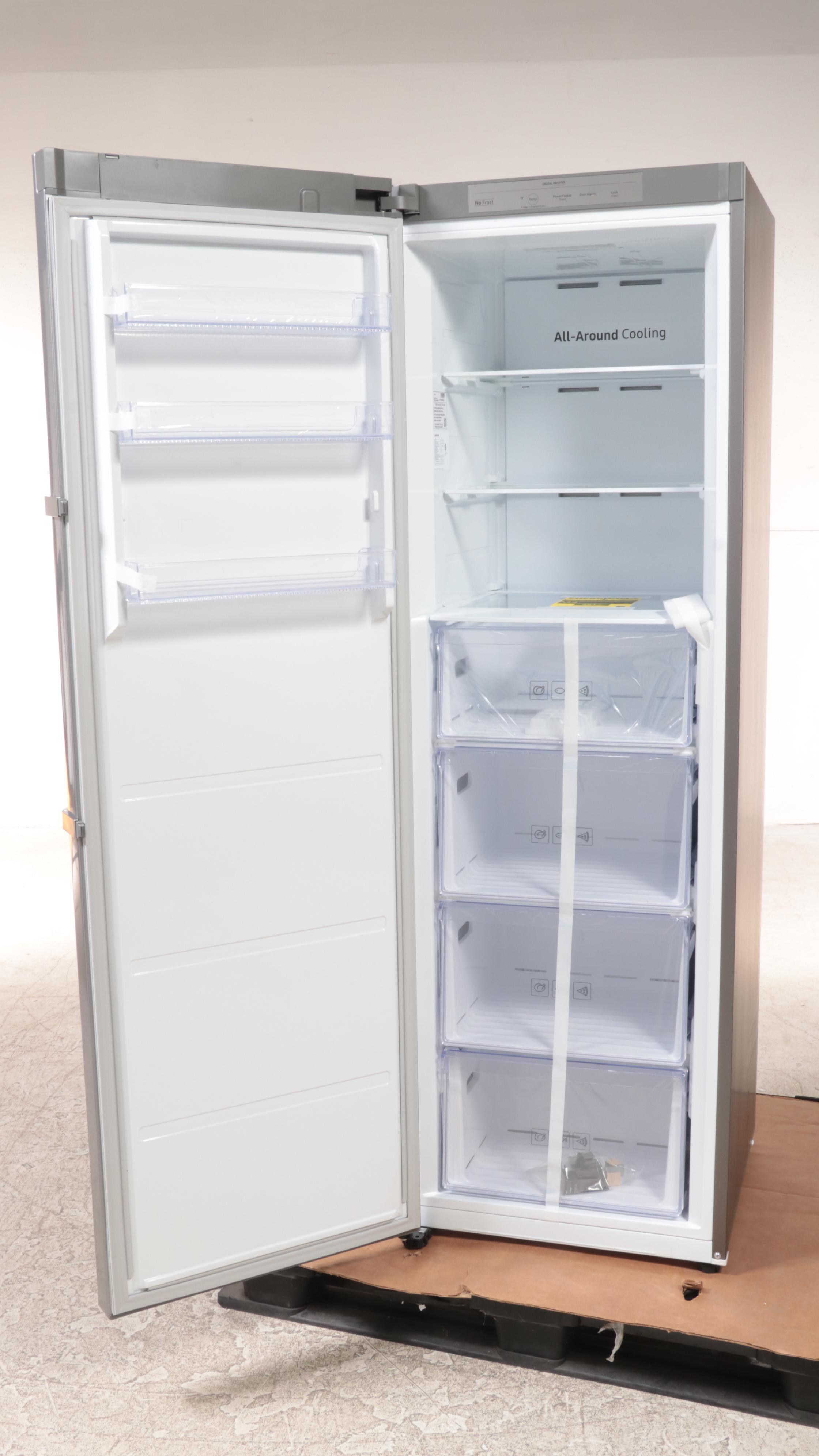 Samsung 11.4 Cu. Ft. Capacity Stainless Steel Convertible Upright ...