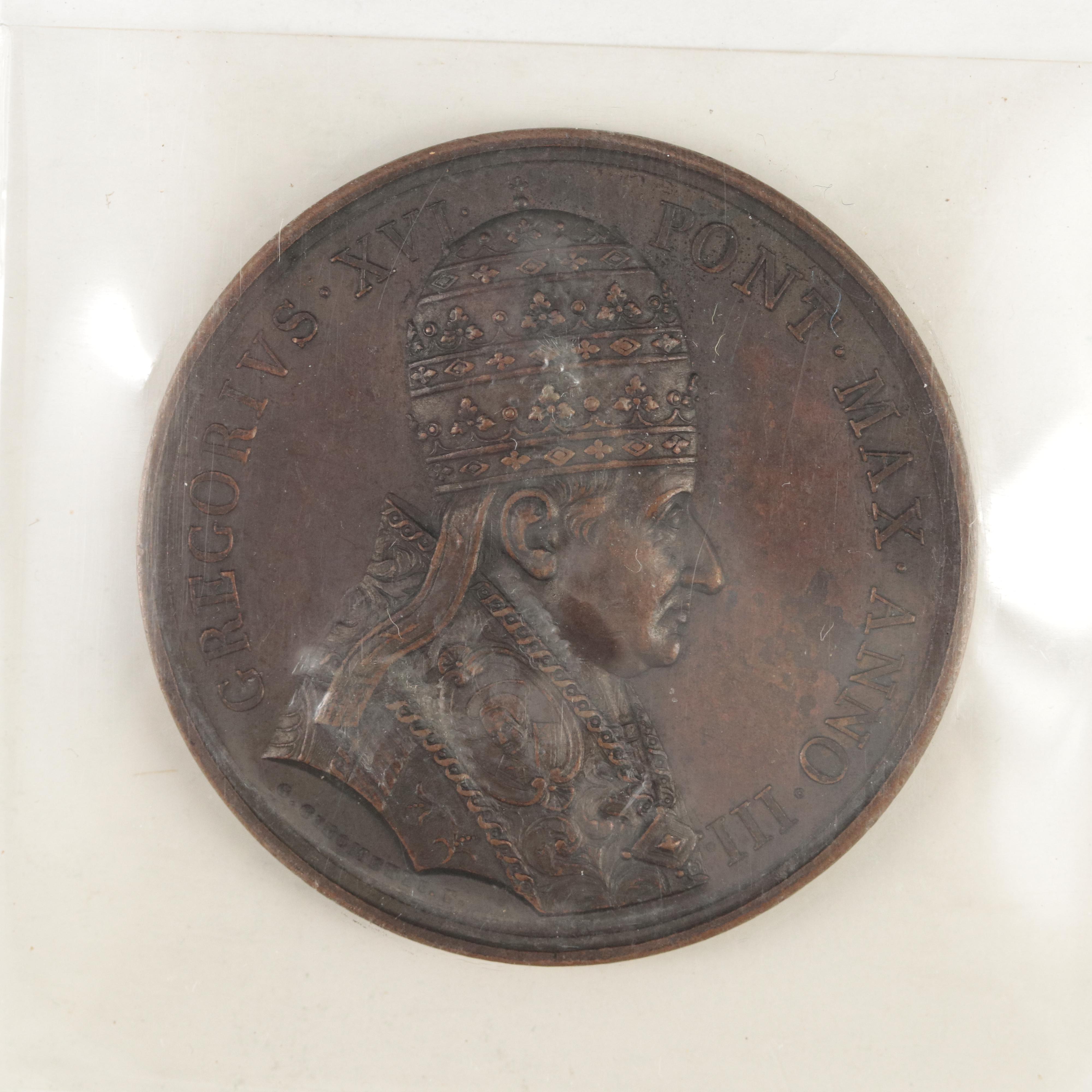 Group of Six Vatican City Silver and Bronze Medals | EBTH