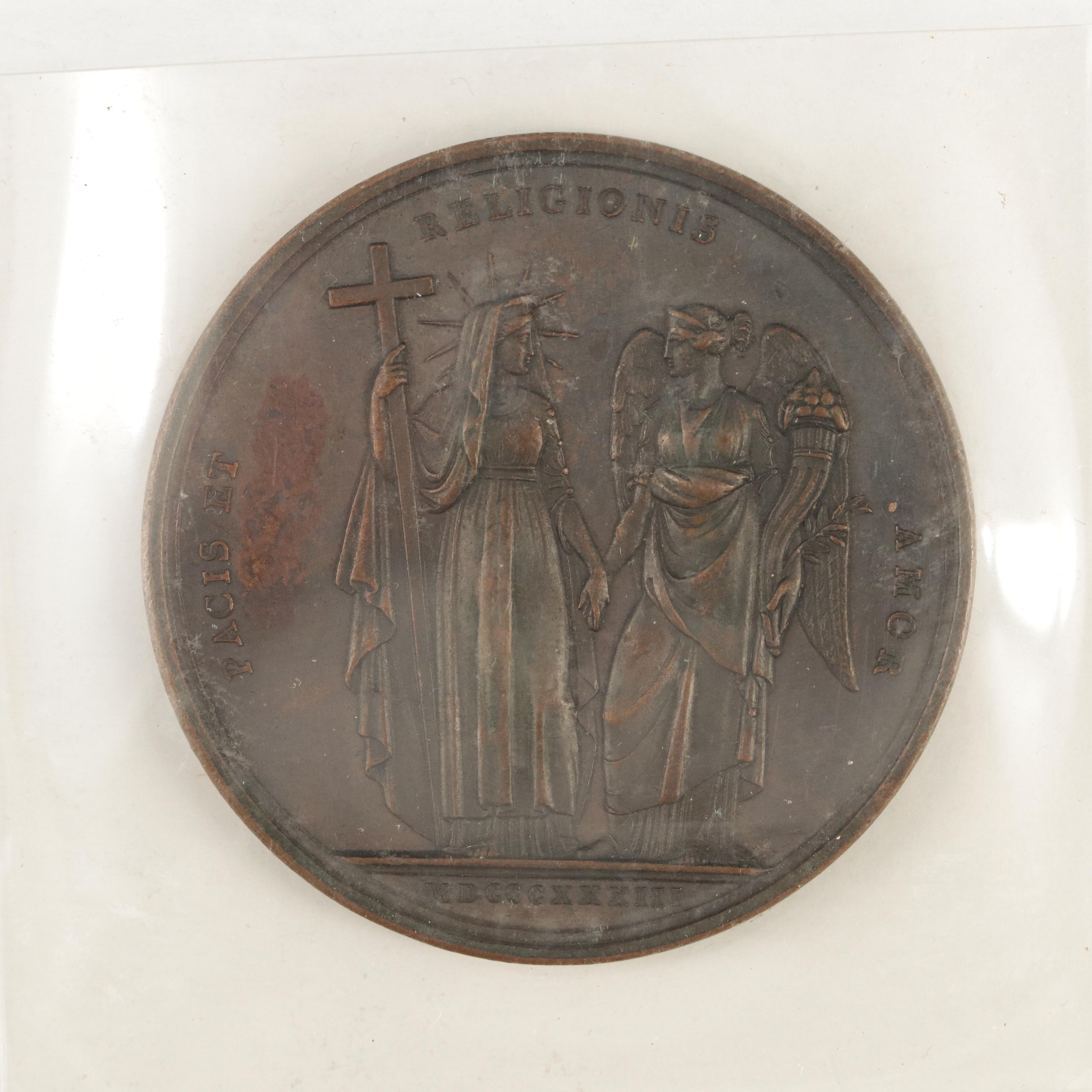 Group of Six Vatican City Silver and Bronze Medals | EBTH