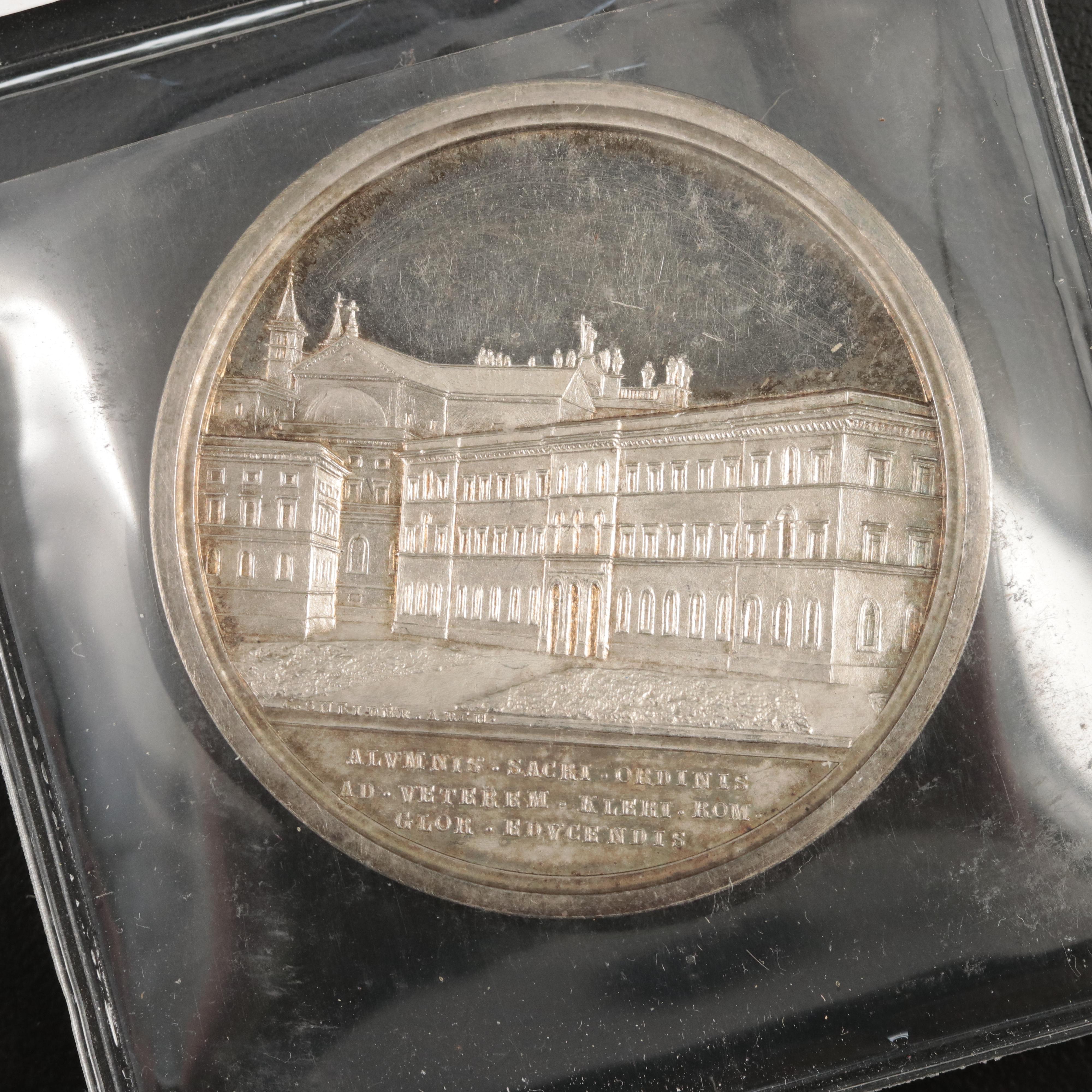 Group of Six Vatican City Silver and Bronze Medals | EBTH