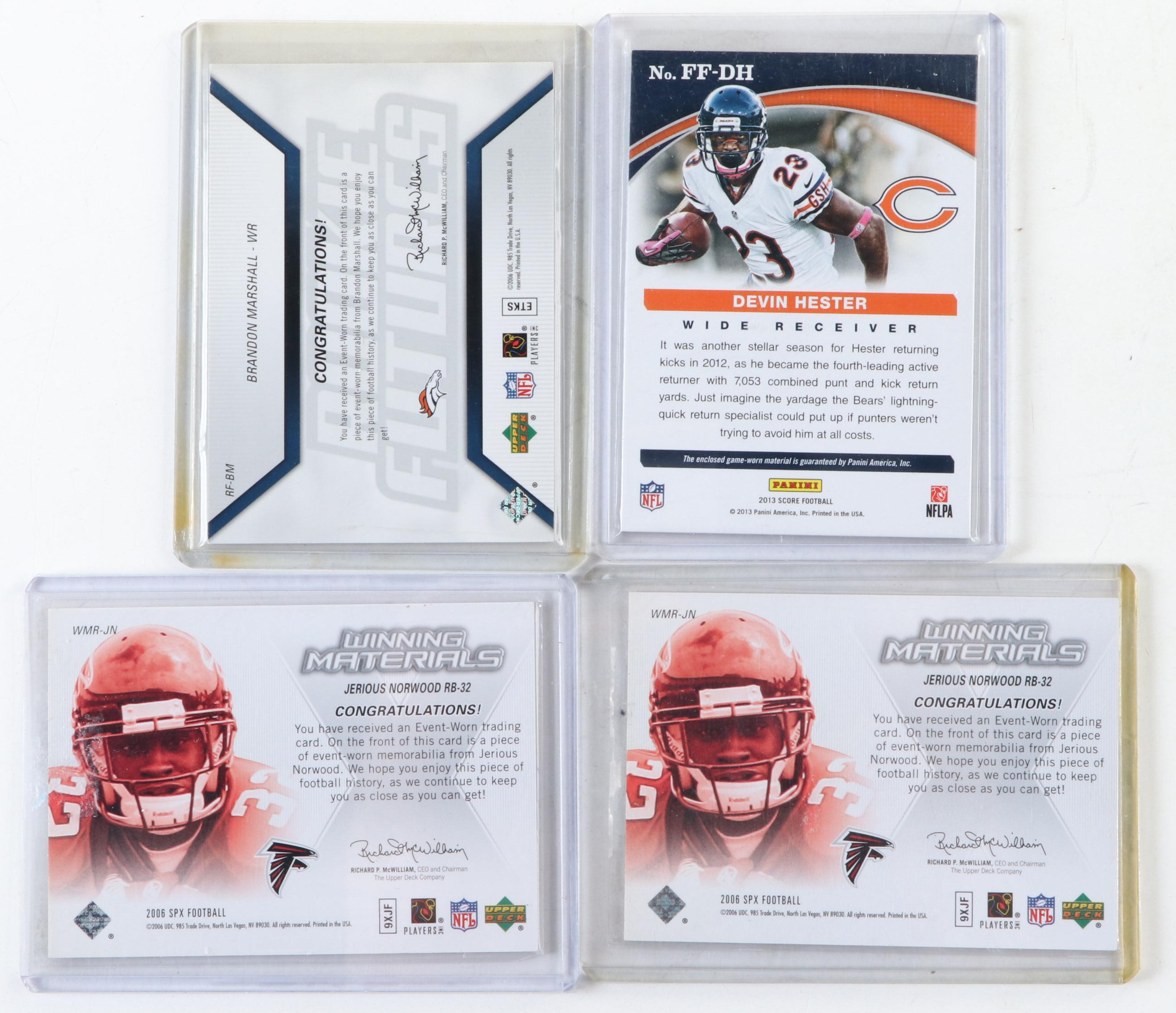 Donruss, More Signed and Relic Football Cards with Pittman, Redman ...