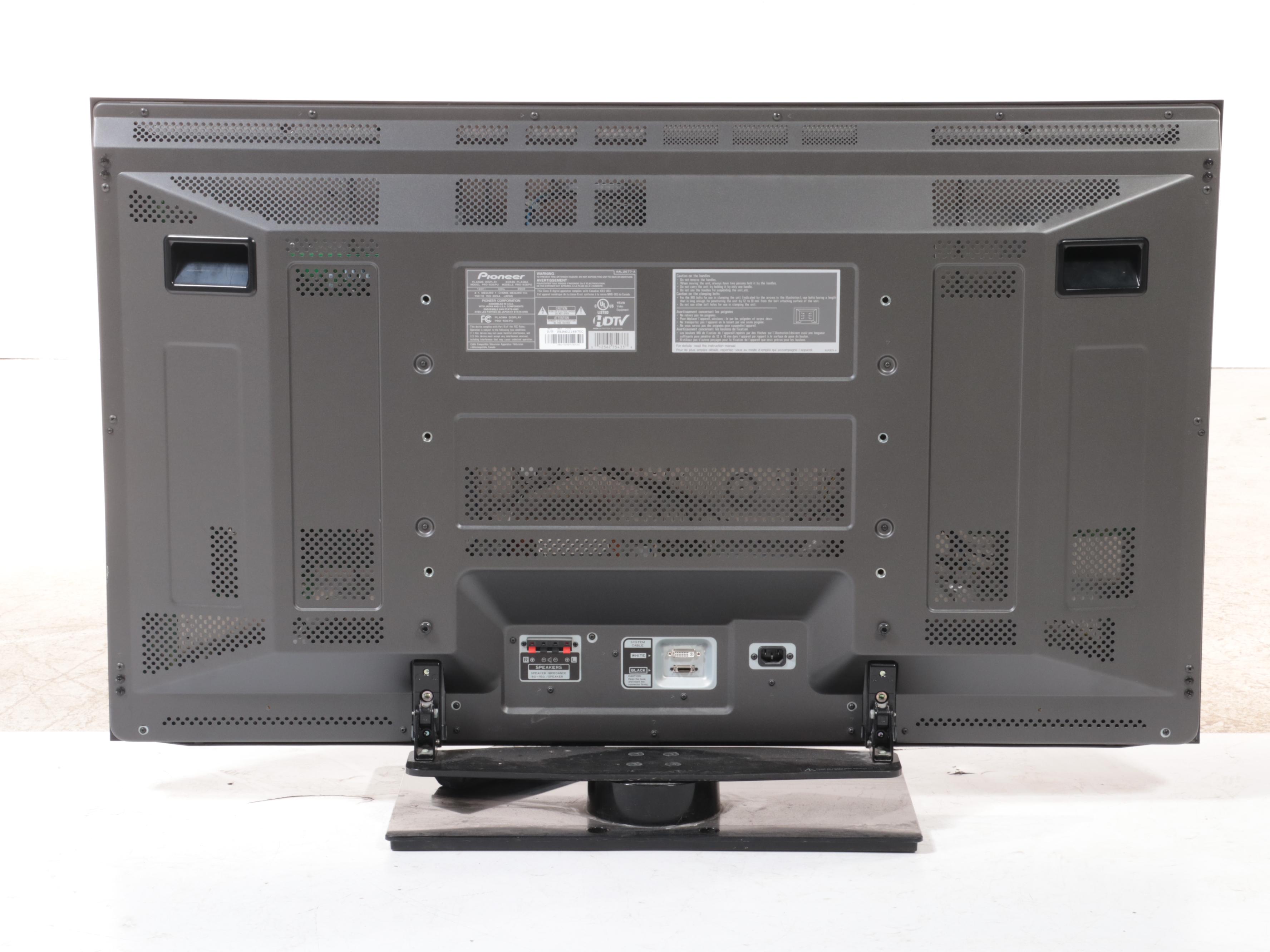 Pioneer Elite 50" Plasma Television With Integrated Speakers | EBTH