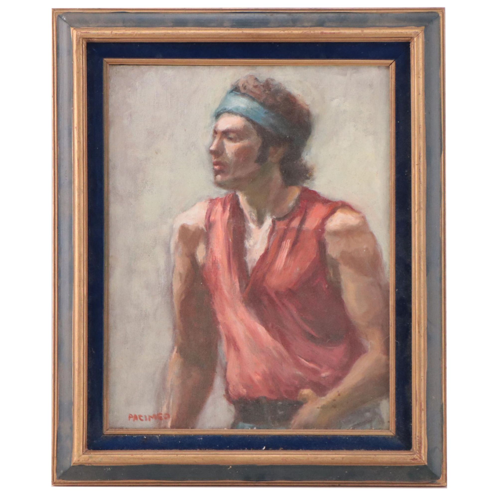 Denman Waldo Ross Oil Painting "Portrait of Henry Hunt Clark," 1927 | EBTH