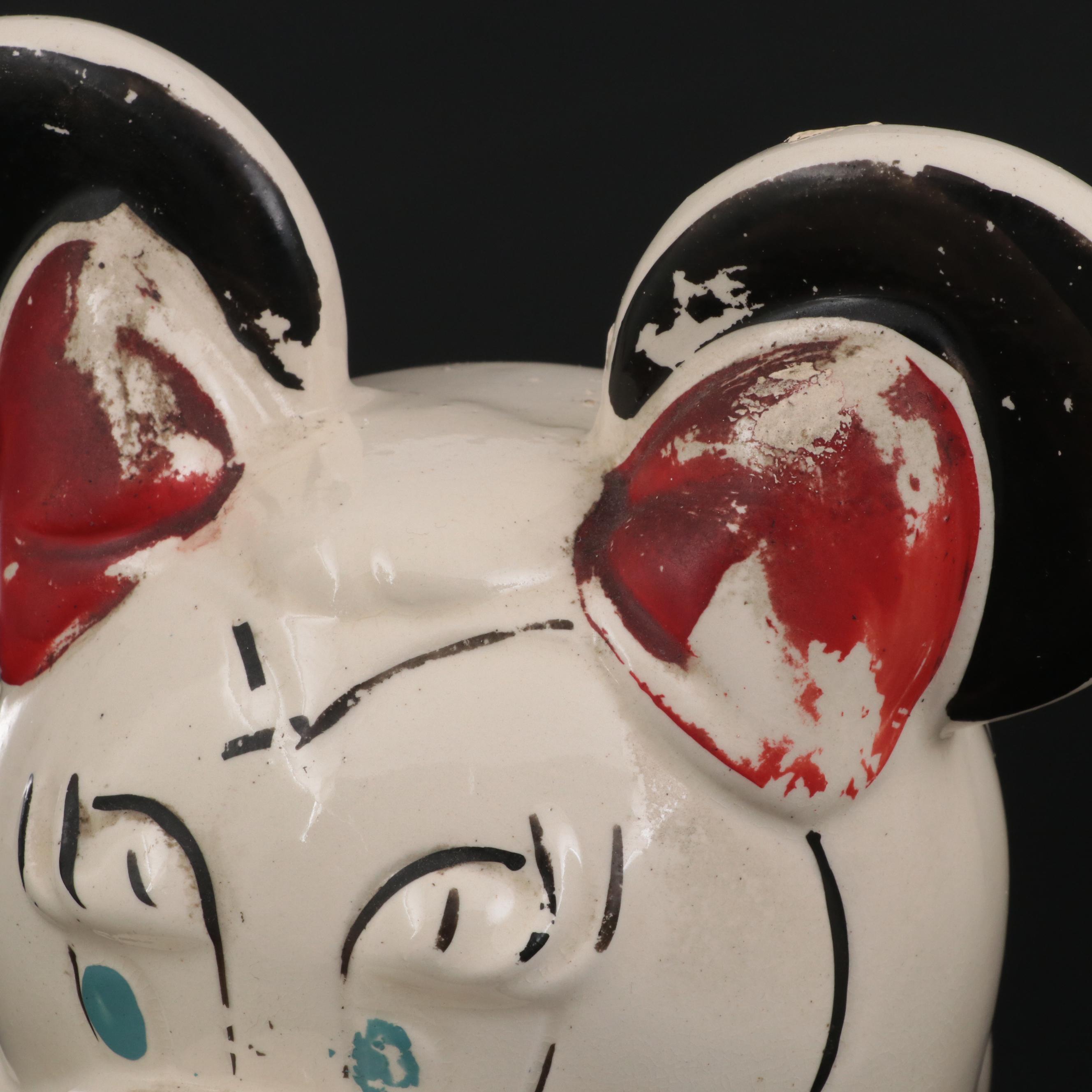 Leeds China for Walt Disney Mickey and Minnie Mouse Turnabout Cookie ...