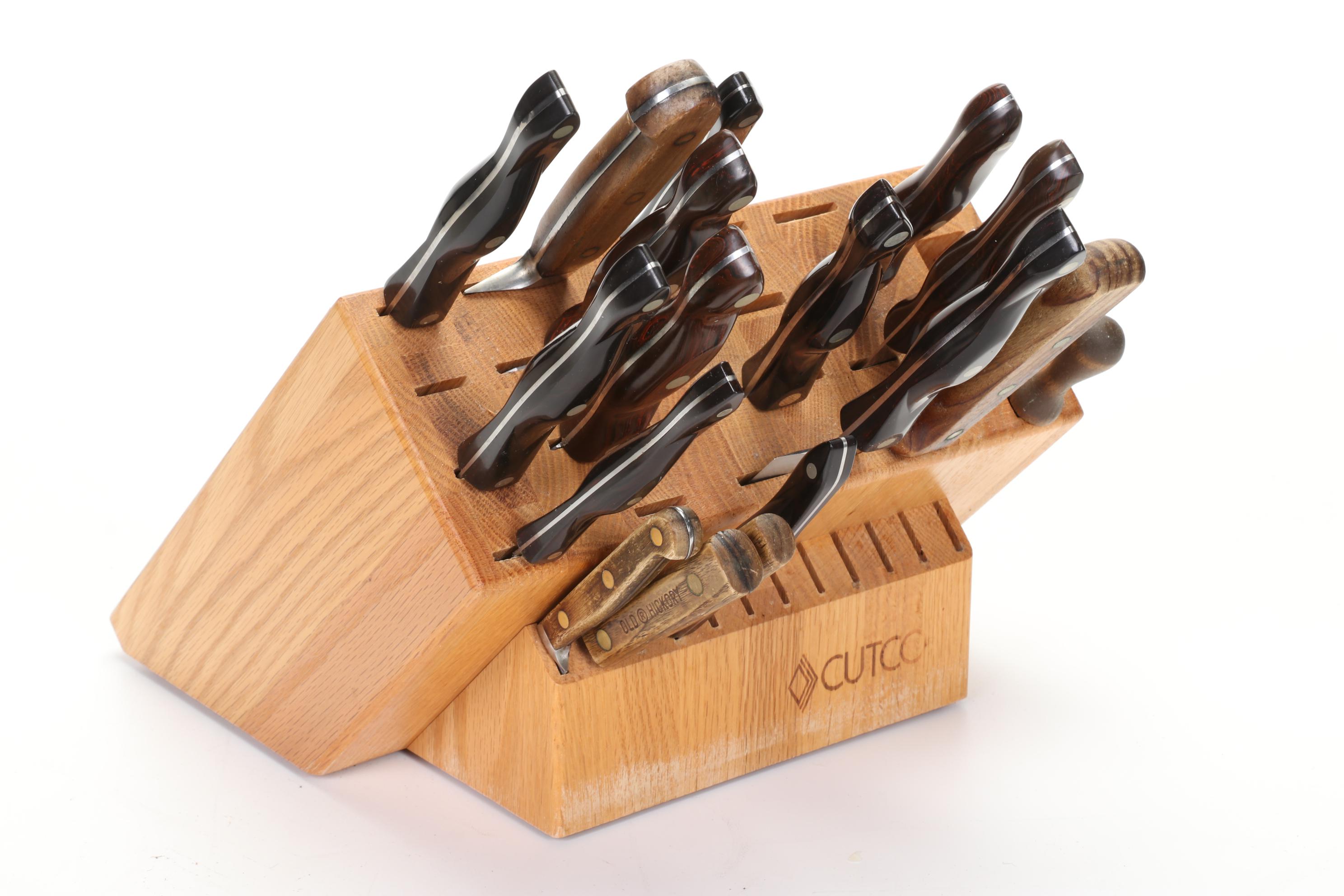 Cutco Cutlery with Block, Serving Utensils, and Other Kitchen ...