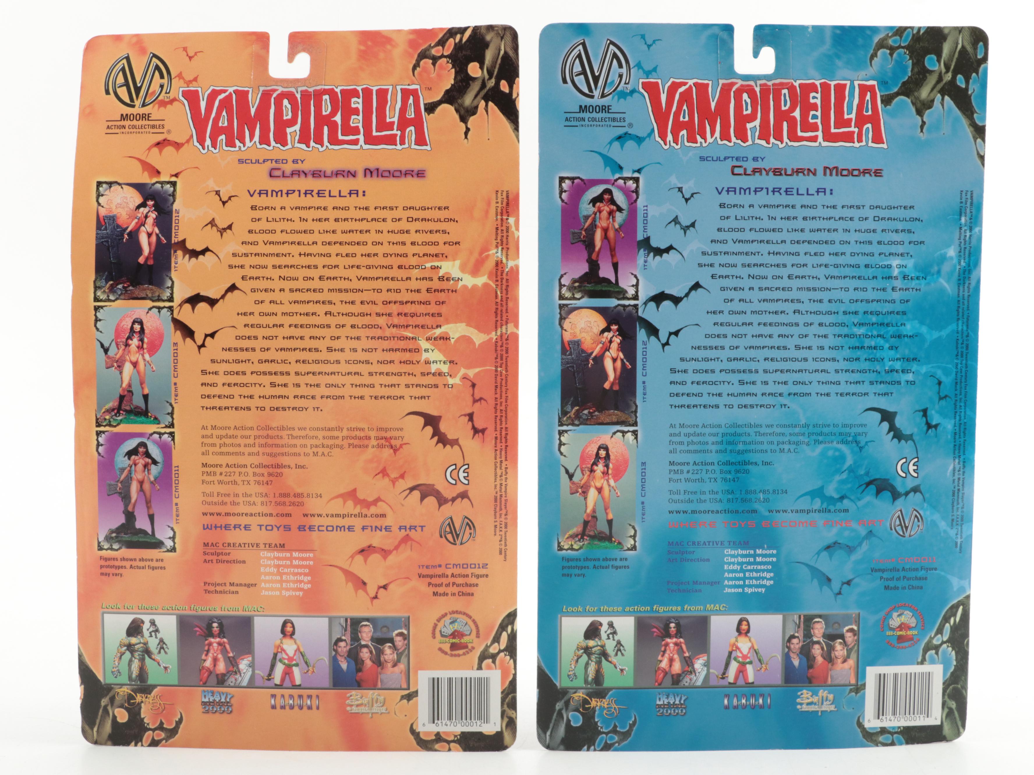 Vampirella, Madonna, The Godfather and Other Pop Culture Action Figures ...