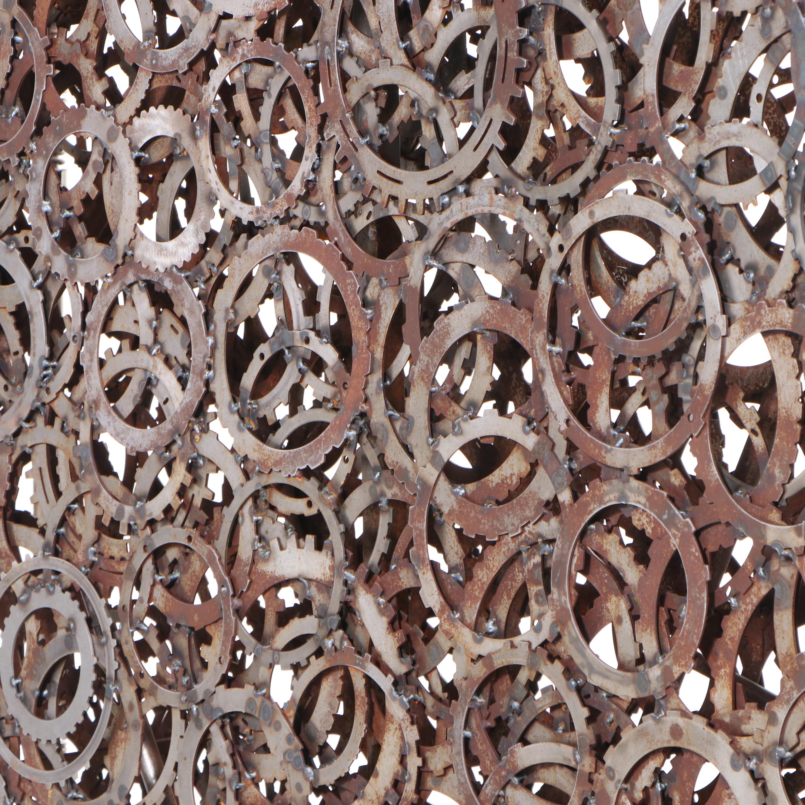 Jen Kresl of Steel Envy Large-Scale Steel Sculpture "Heavy Heart" for ...