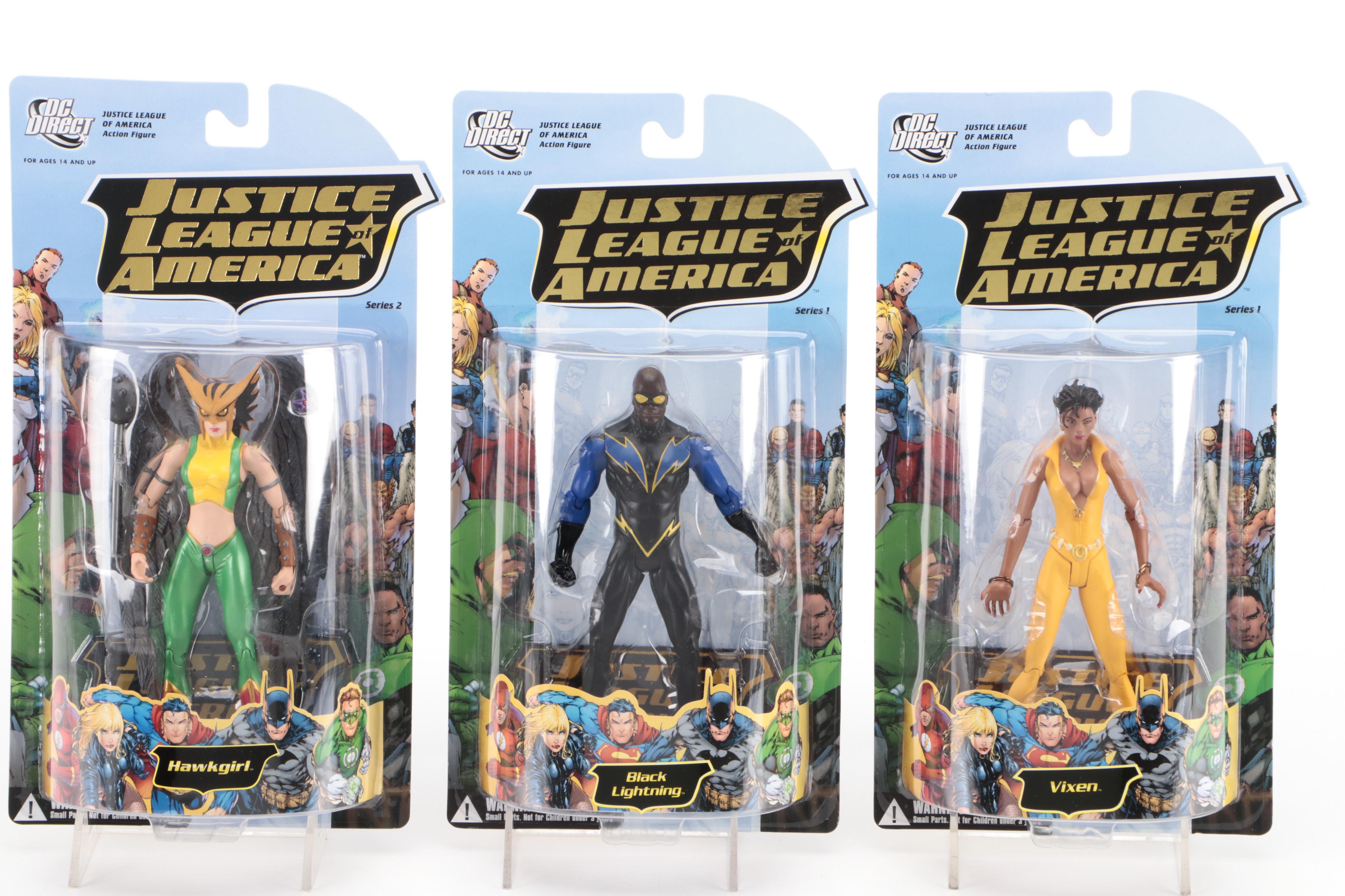 DC Direct Justice League of America Action Figures | EBTH