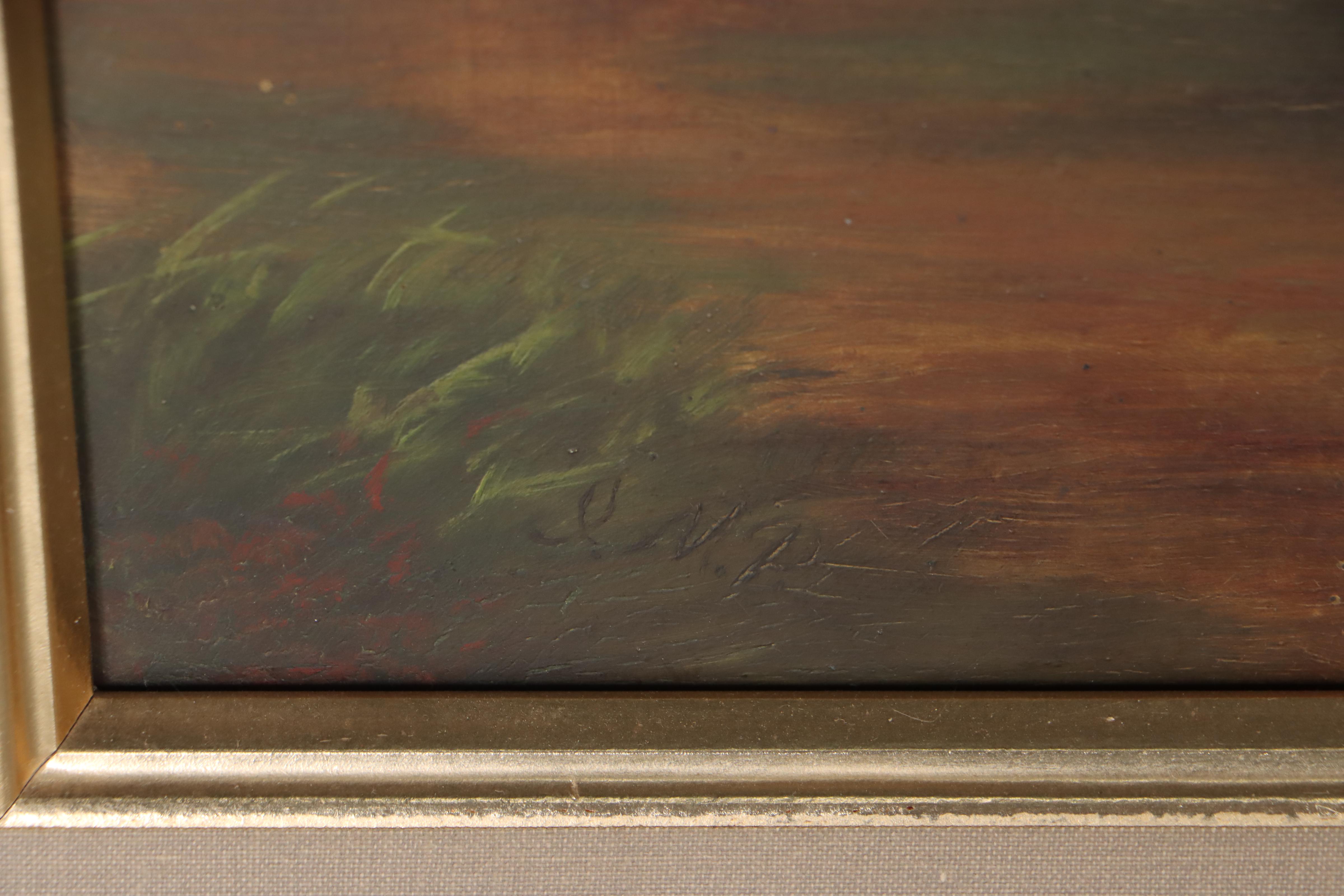 Naive School Landscape Oil Painting | EBTH