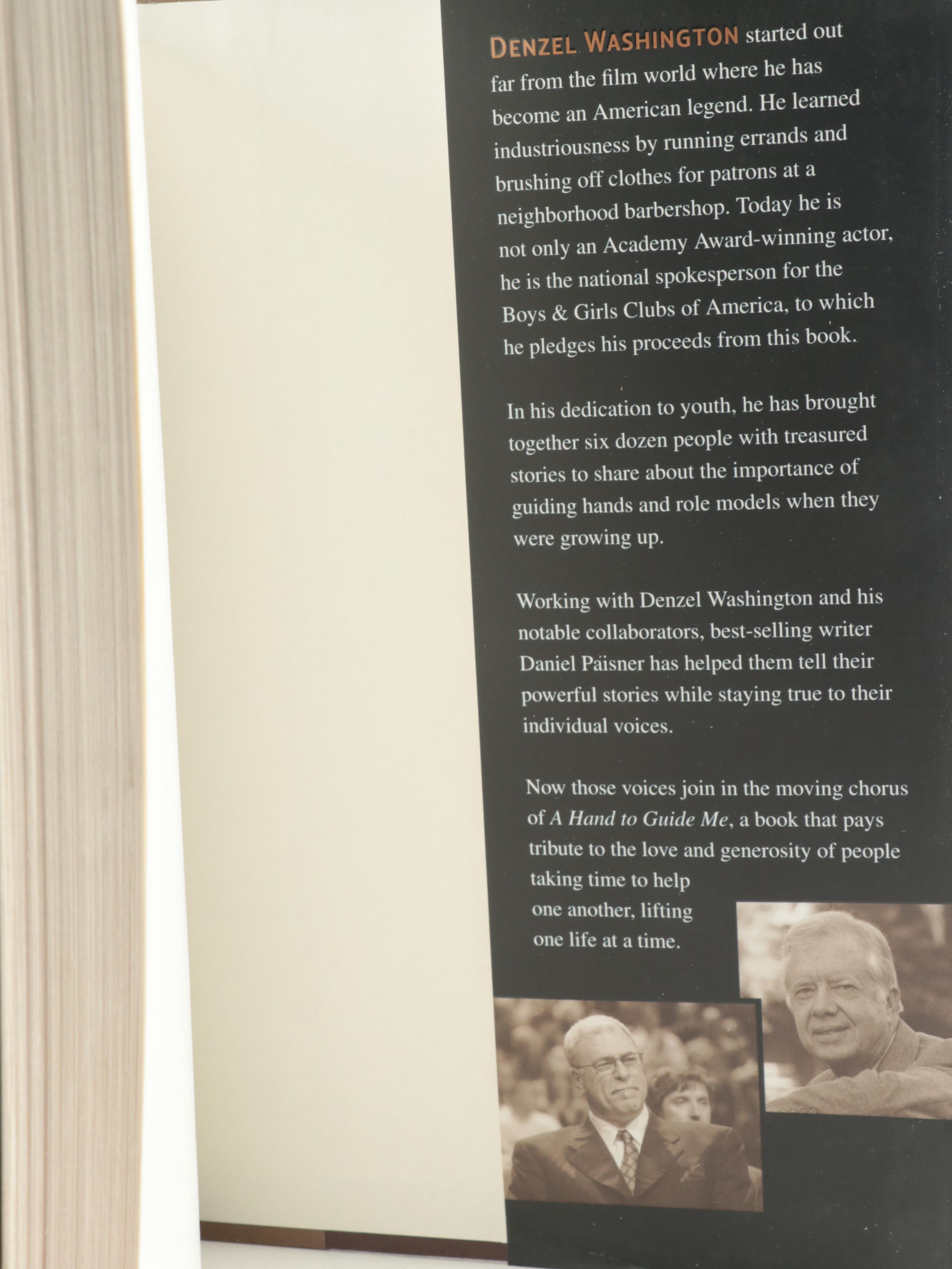 Signed First Edition "A Hand to Guide Me" by Denzel Washington, 2006 | EBTH