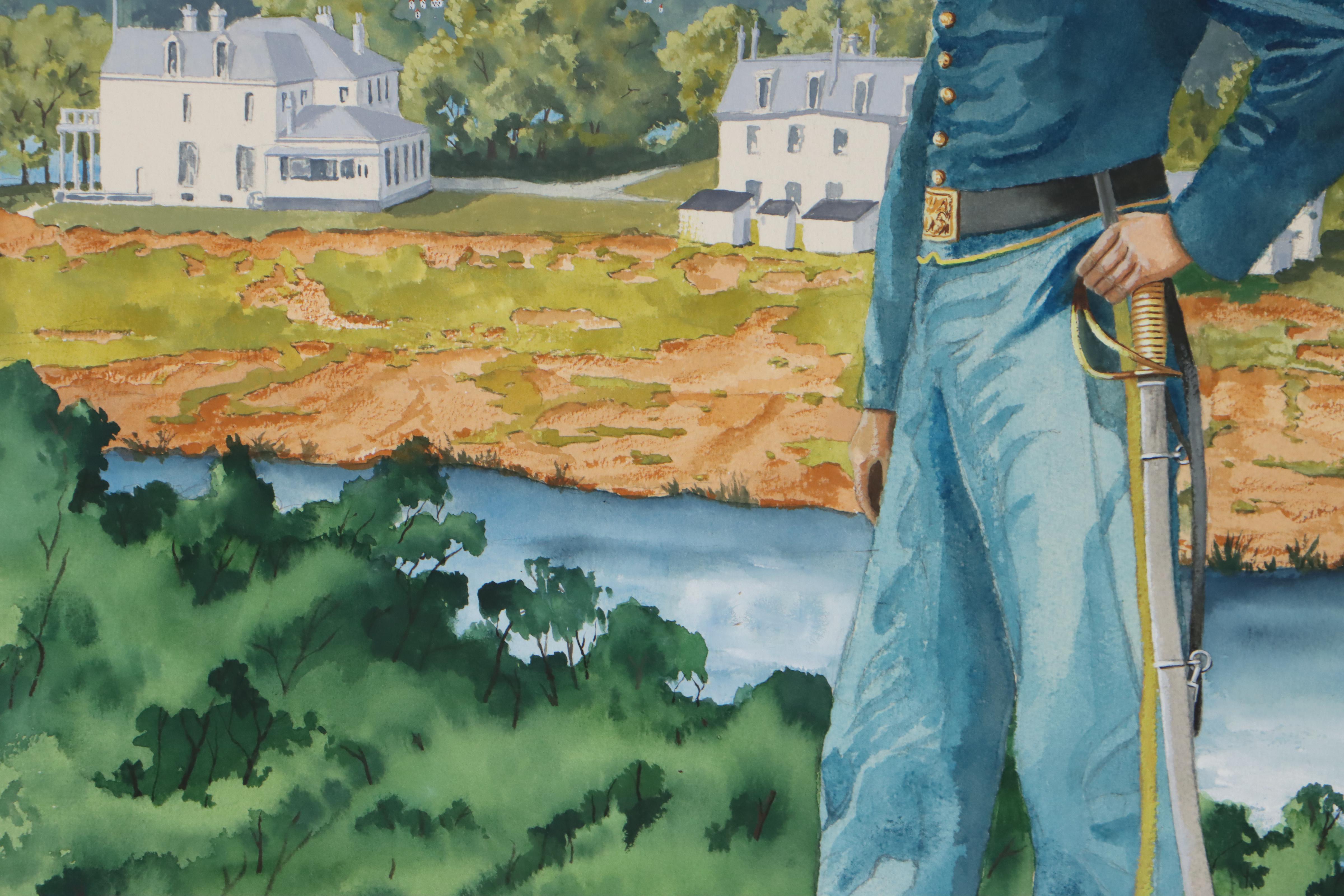 Bill Gregory Watercolor Illustrations of Civil War Era Scenes | EBTH