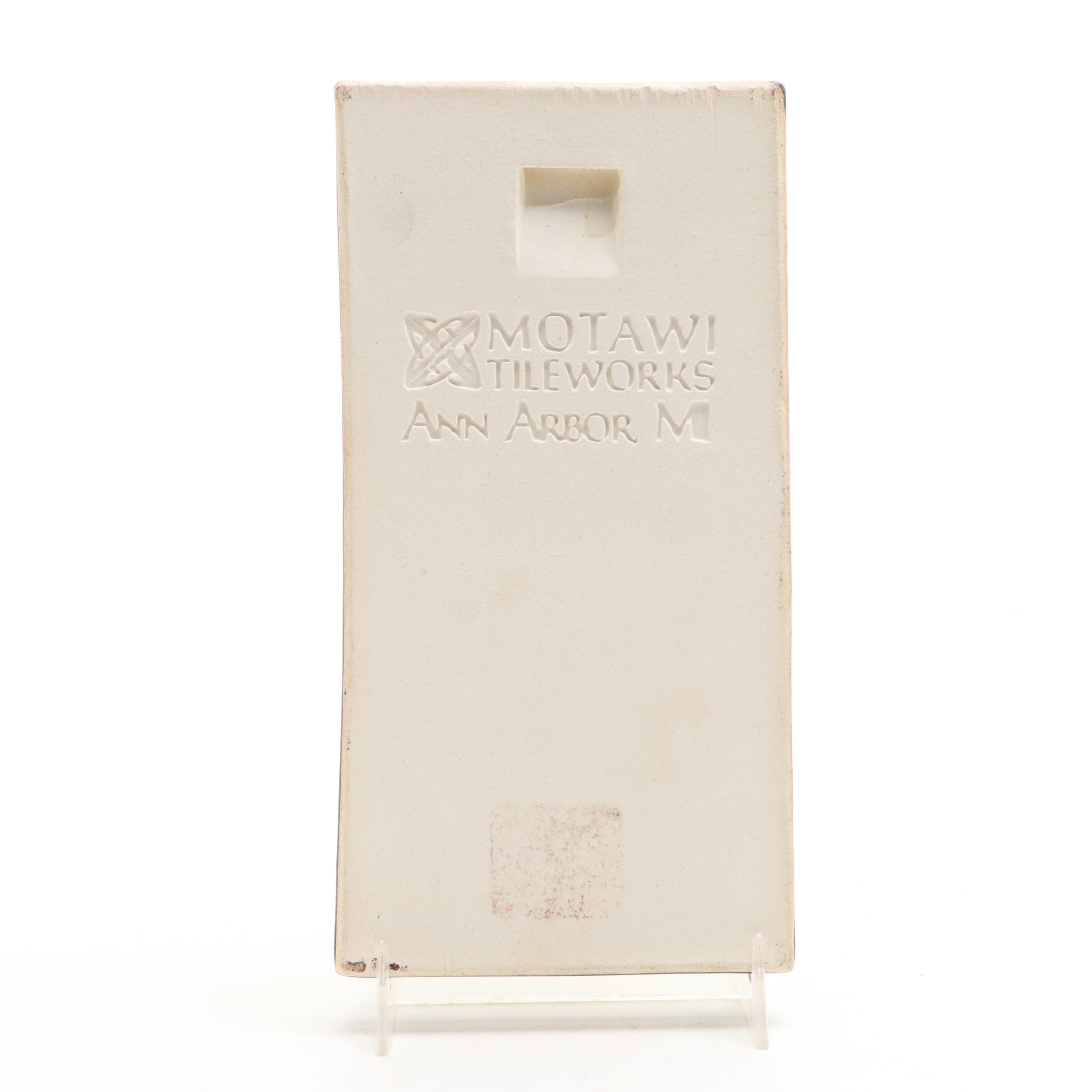 Motawi Tileworks "Bell Flower" Ceramic Tile After Dard Hunter | EBTH