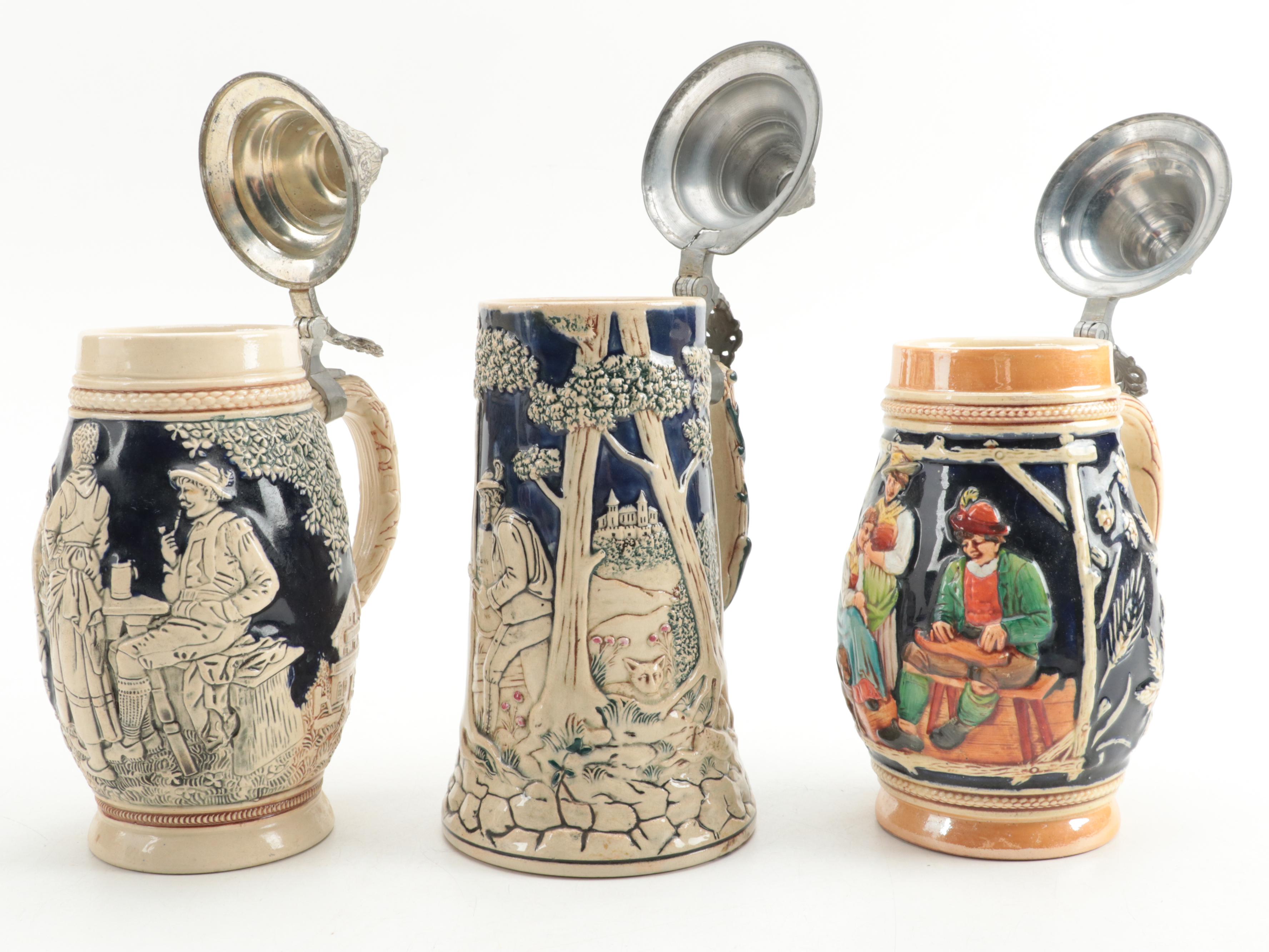 Marzi & Remy, Domex with Other German Ceramic Beer Steins | EBTH