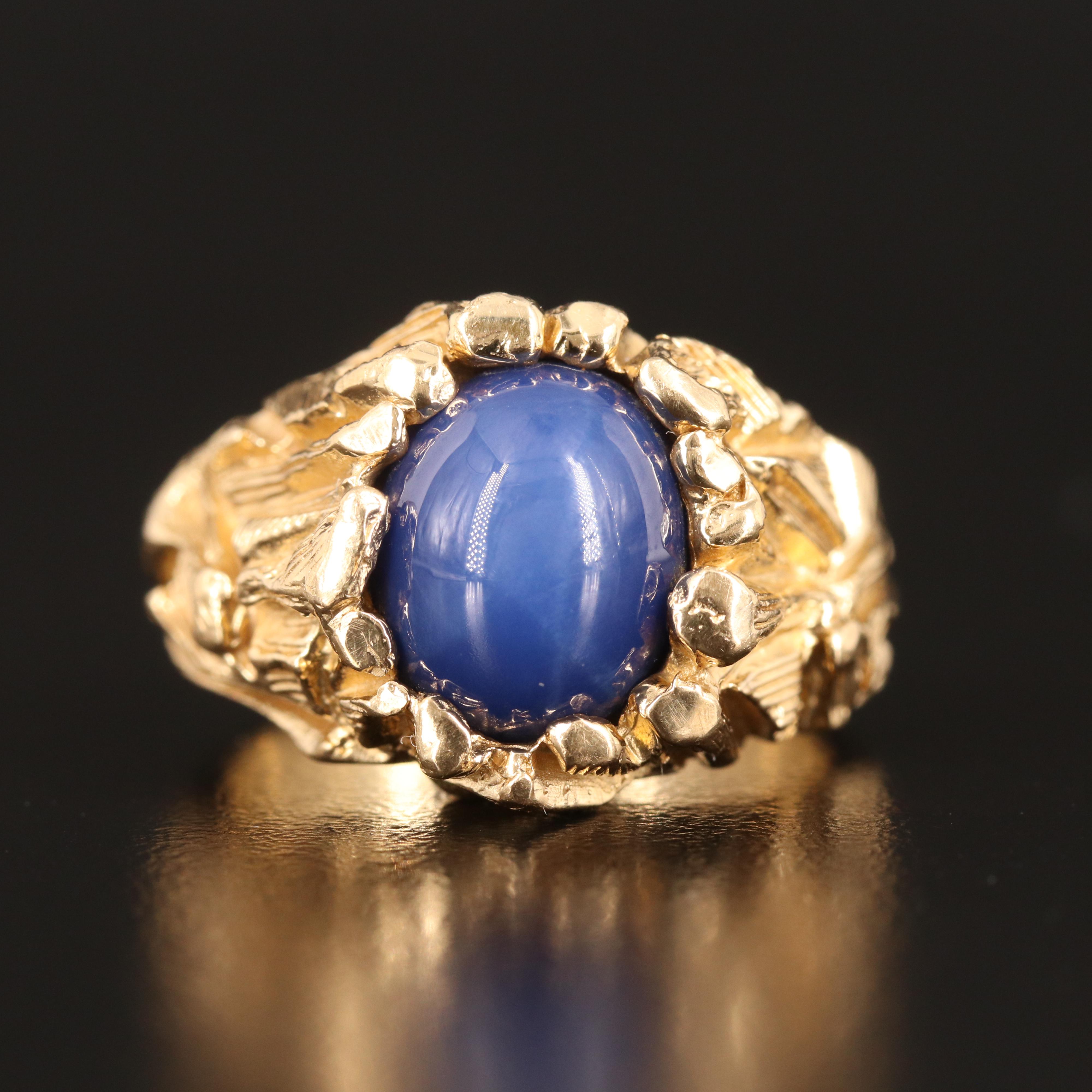 14K Linde Star Sapphire Ring | EBTH