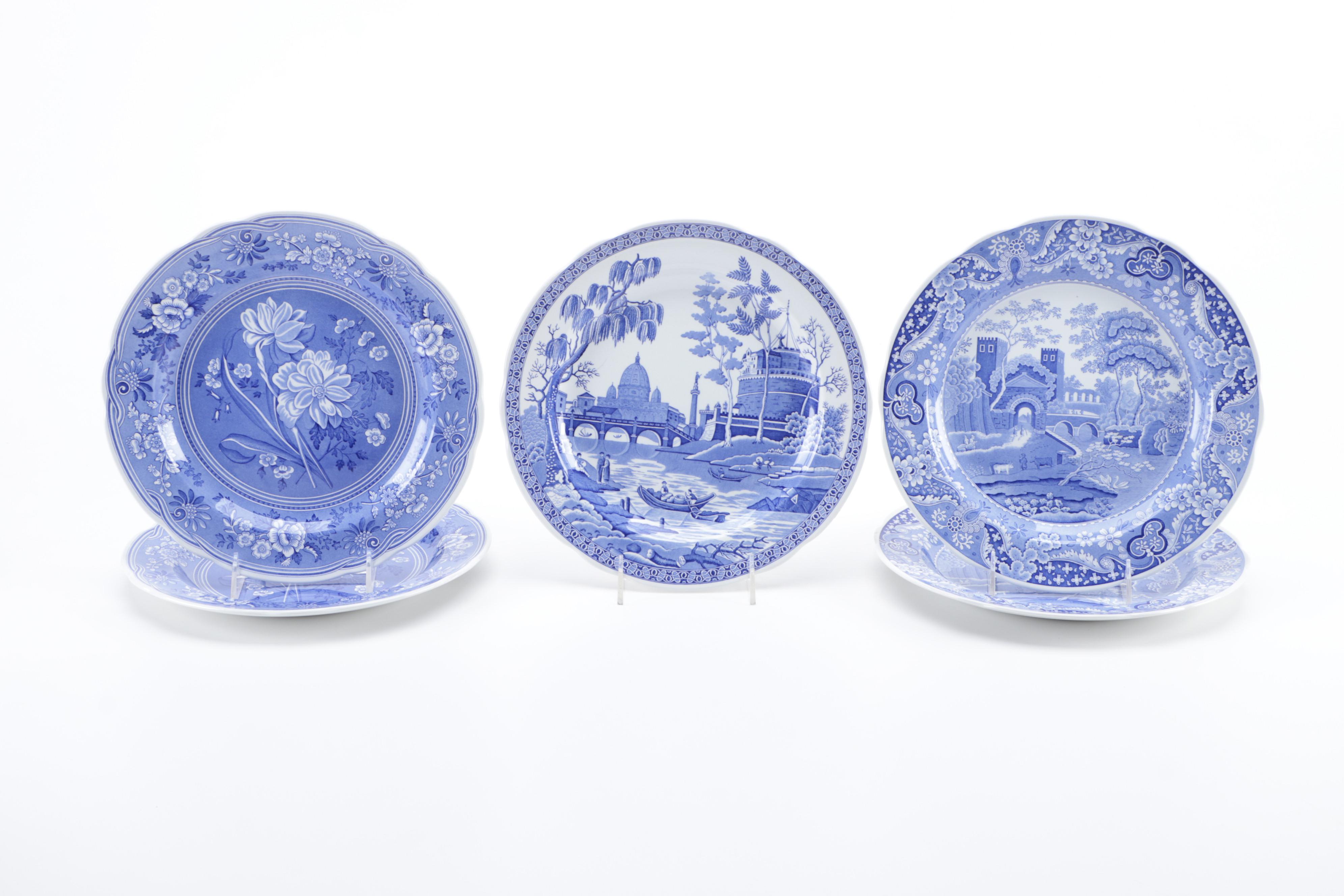 Spode "Blue Room Collection" Ceramic Dinner Plates | EBTH