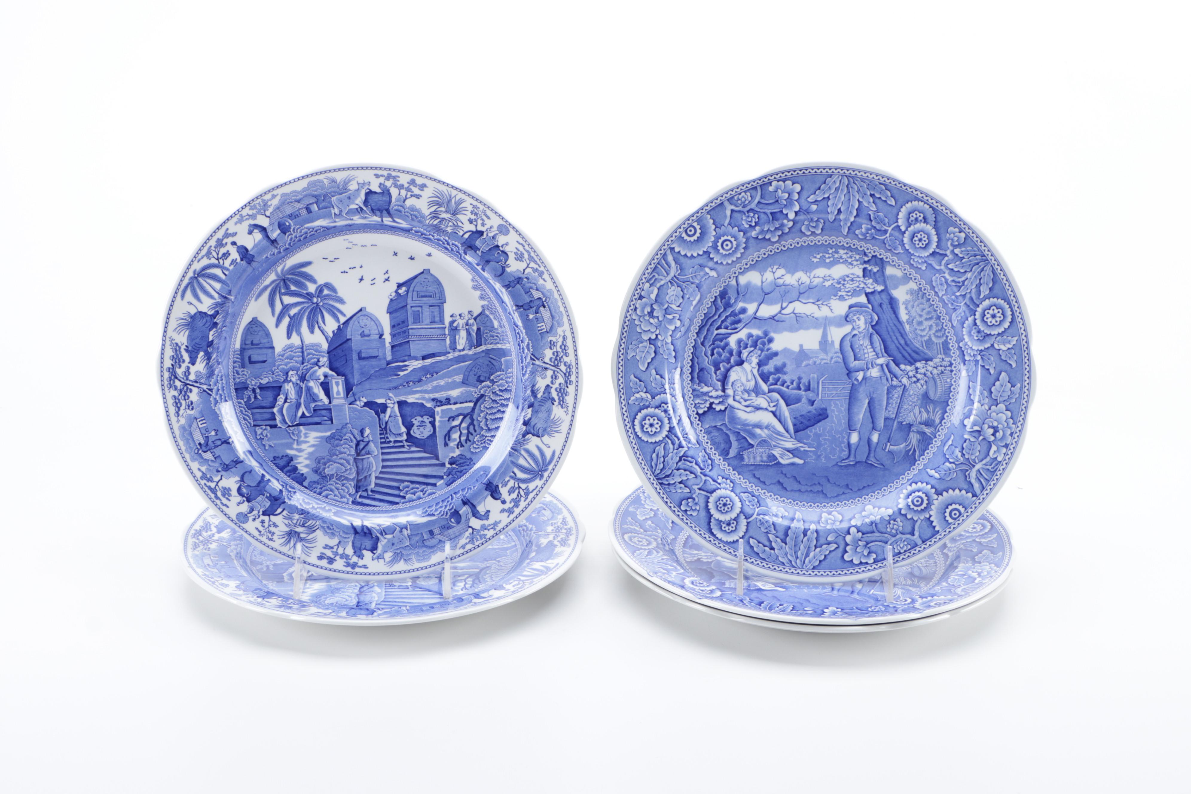 Spode "Blue Room Collection" Ceramic Dinner Plates | EBTH