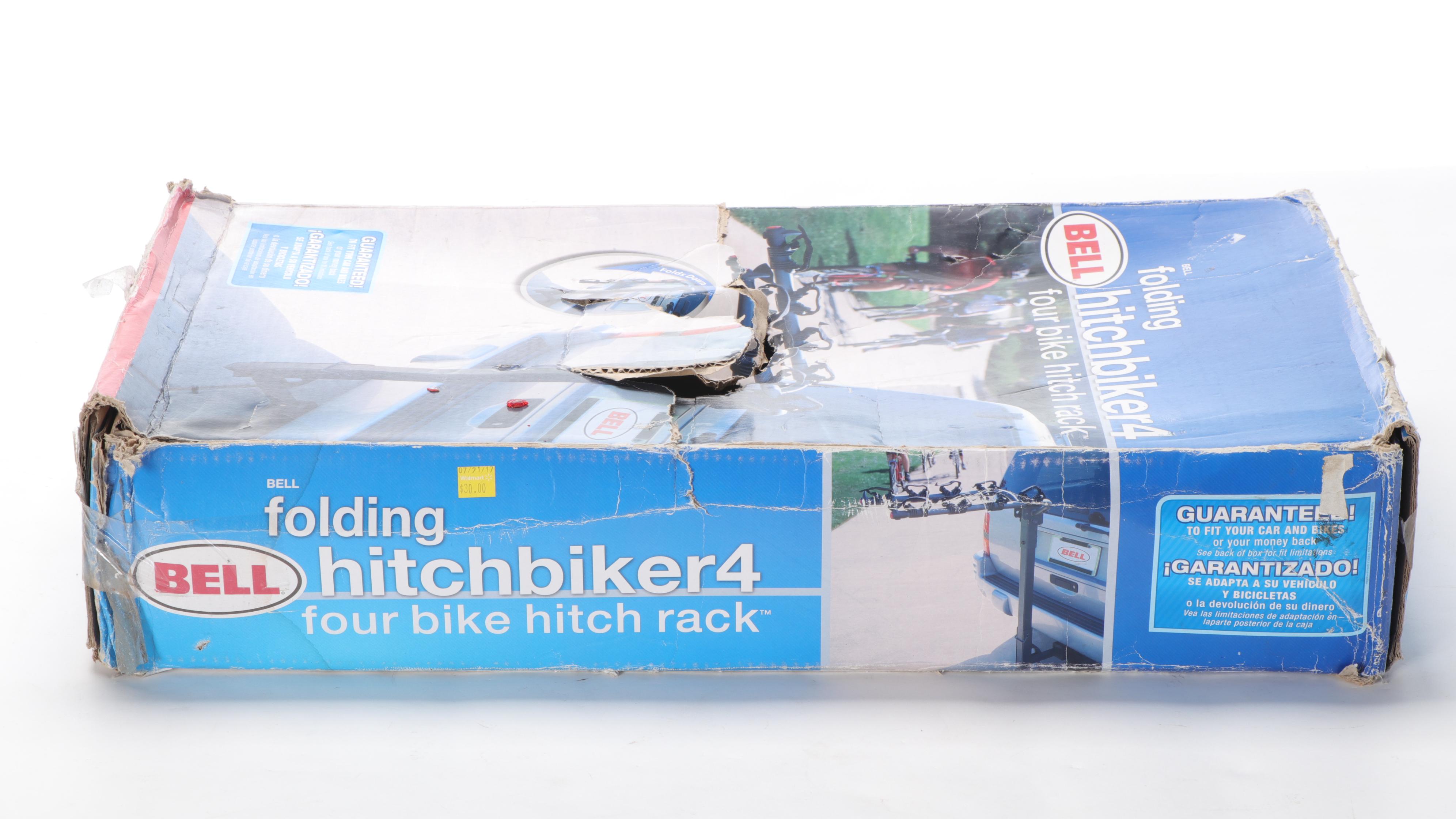 Bell Folding Four Bike Hitch Rack | EBTH