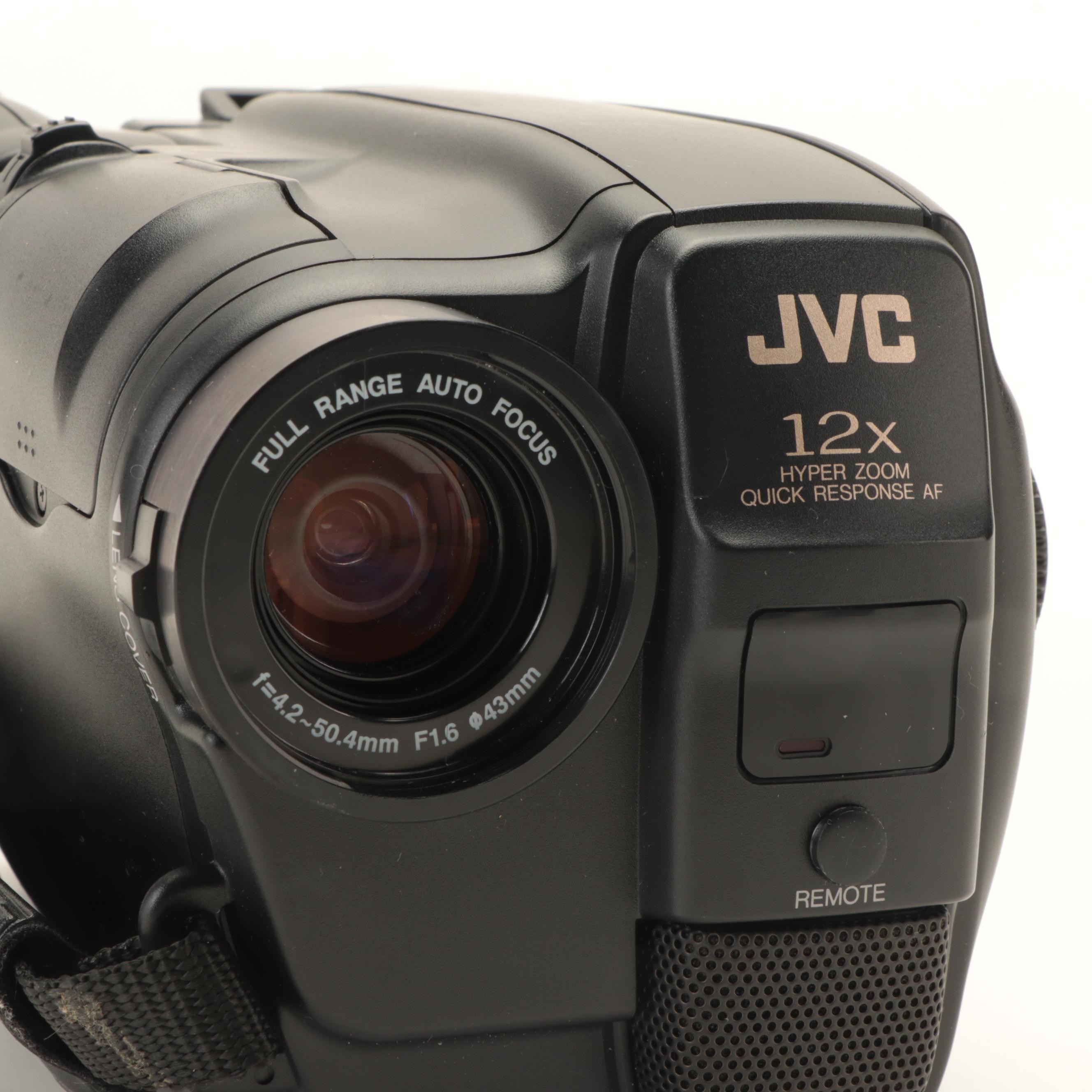 JVC VHS Camcorder with Sony Handycam Digital Camcorder | EBTH