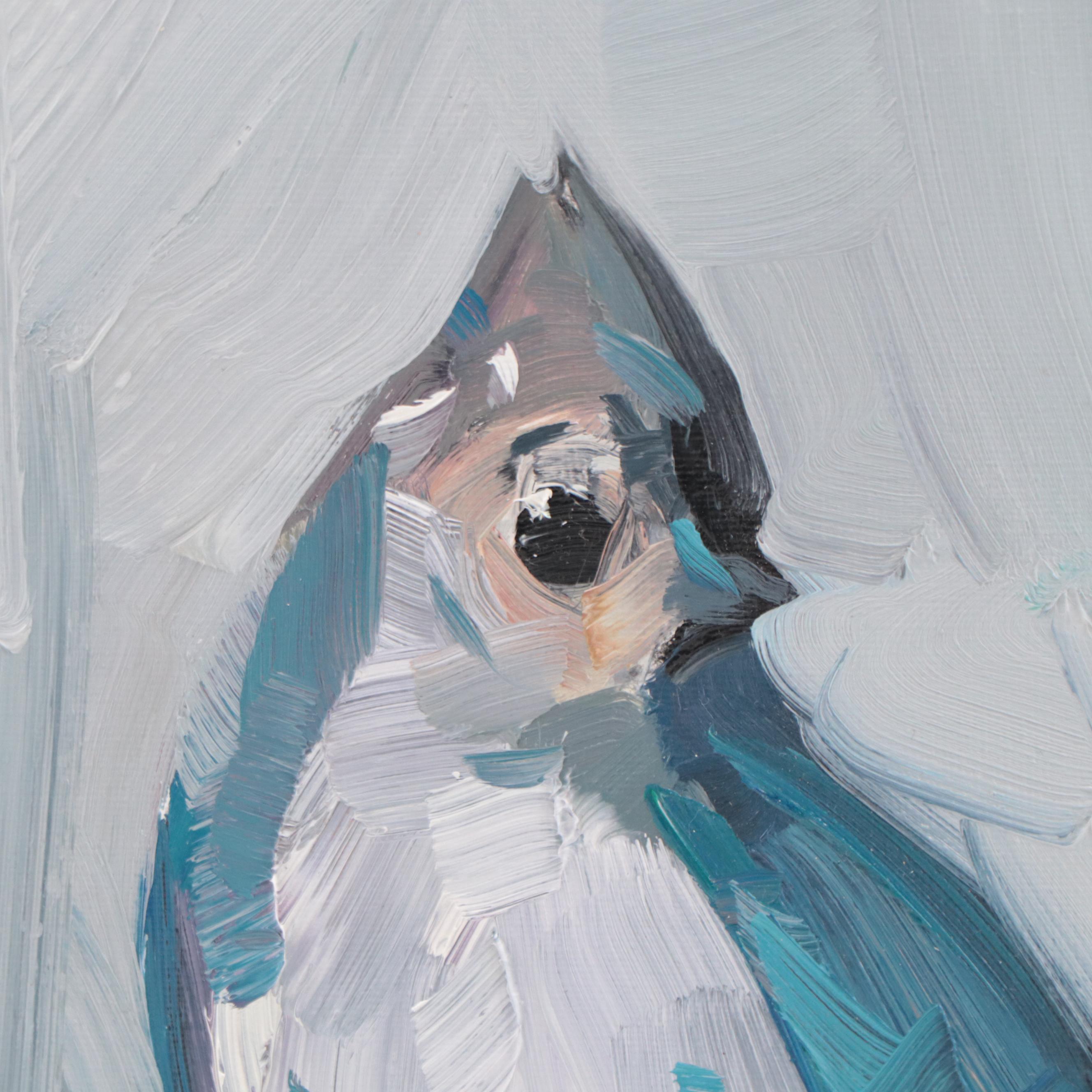 Jose Trujillo Oil Painting "Blue Bird," 2021 | EBTH