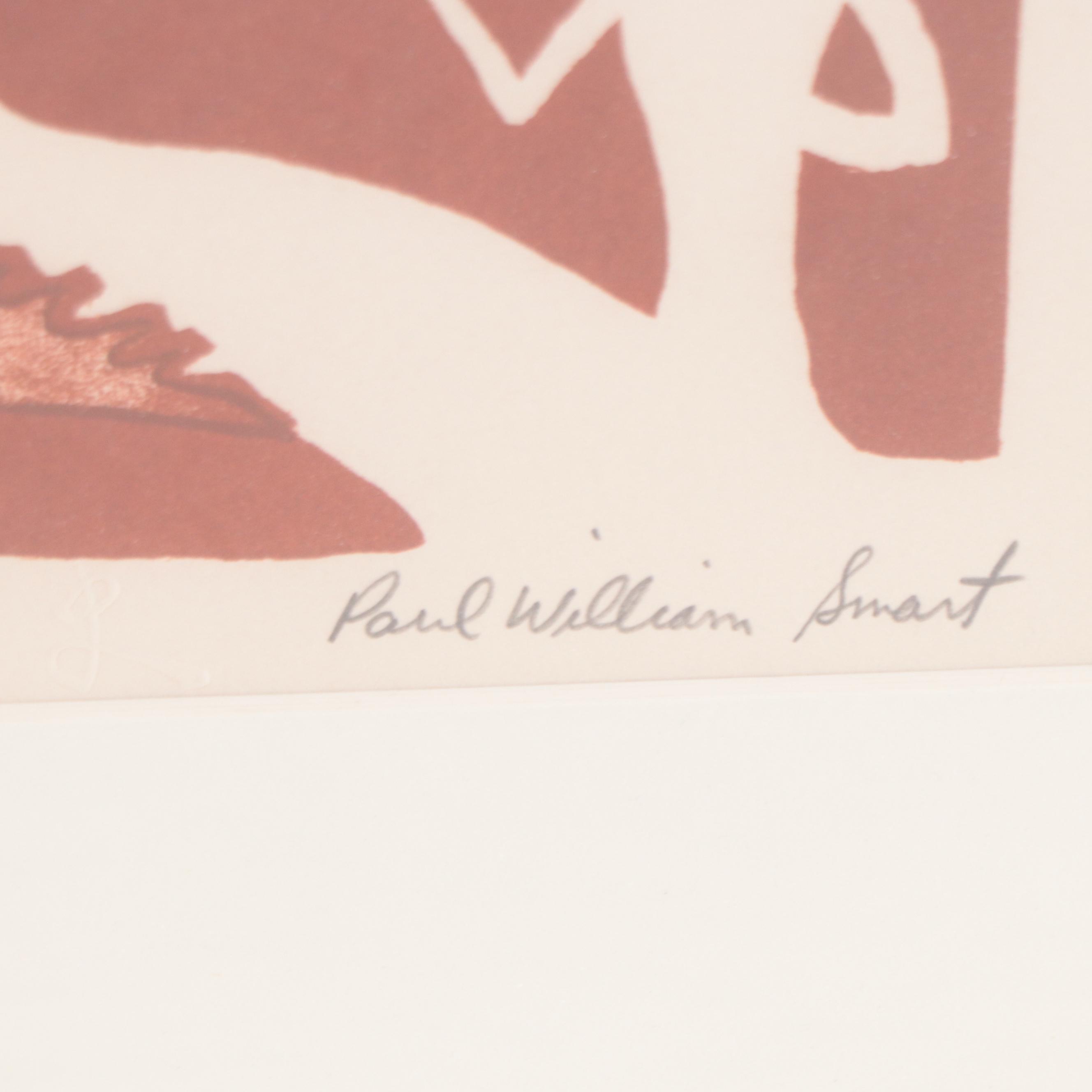 Paul William Smart Lithograph "Hieroglyphics," 1981 | EBTH
