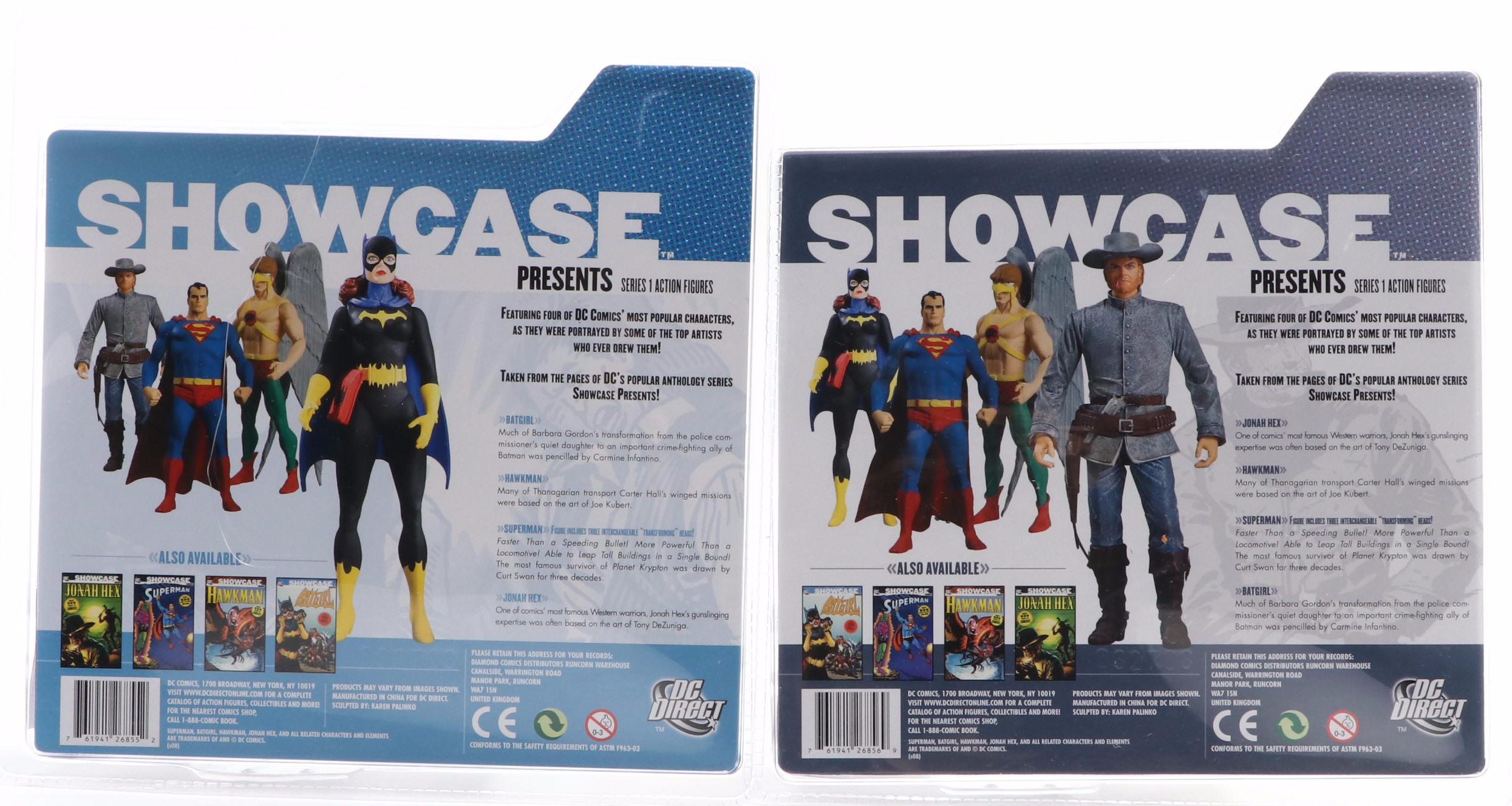 DC Direct Showcase Presents Series 1 Superman, Hawkman and More Action ...