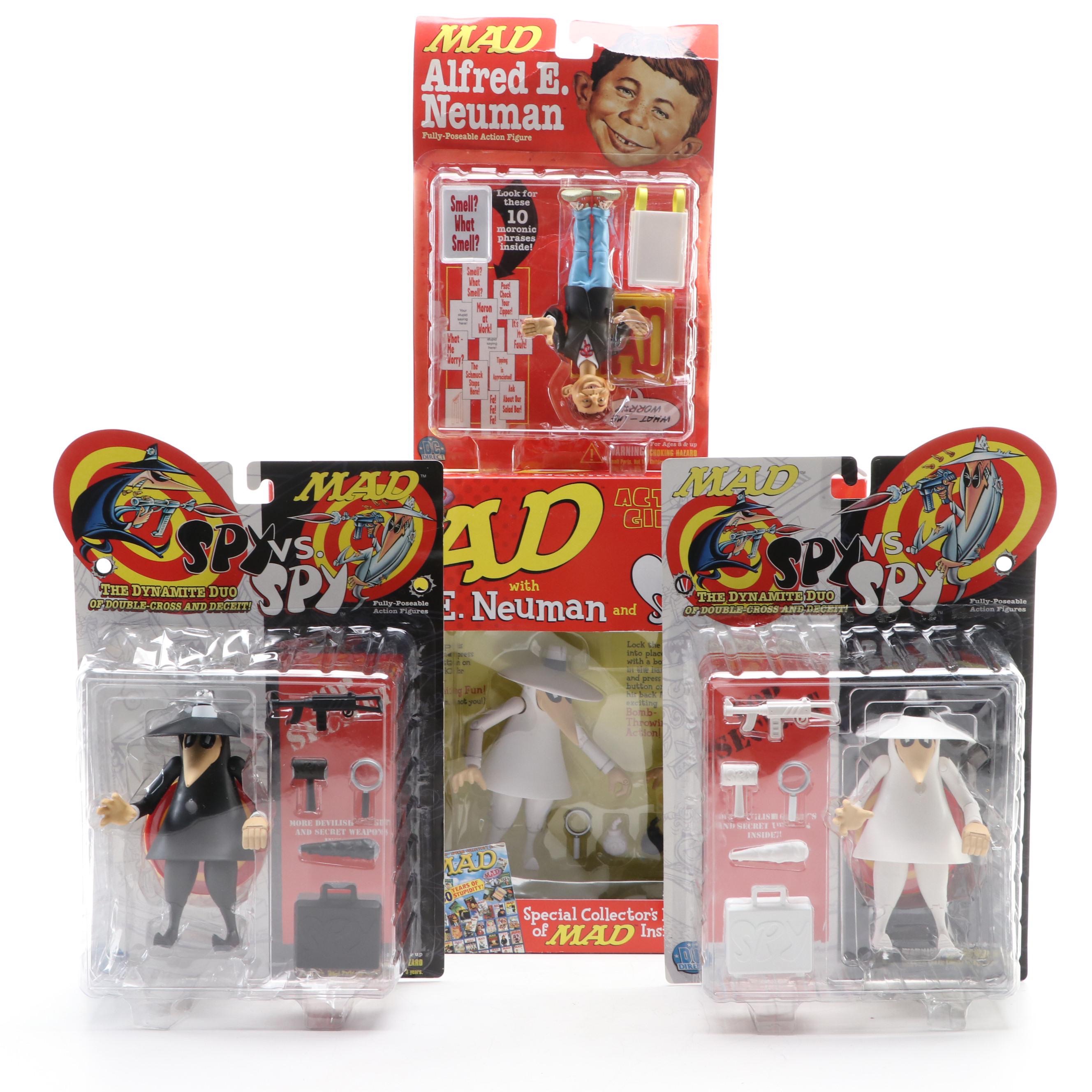 DC Direct MAD TV and Spy vs. Spy Action Figure Gift Set with Additional ...
