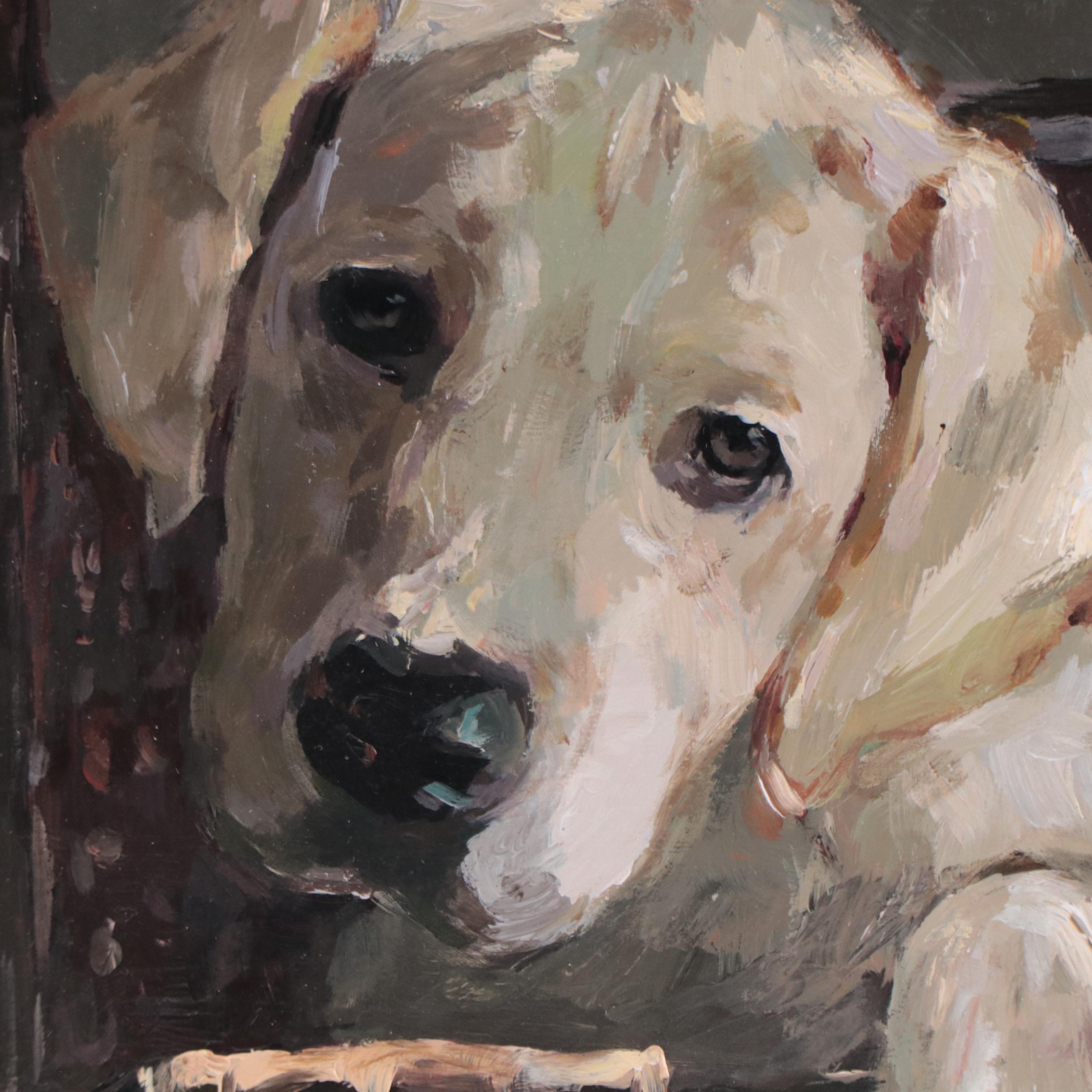 Adam Deda Oil Painting "Breakfast With a Friend," 21st Century | EBTH
