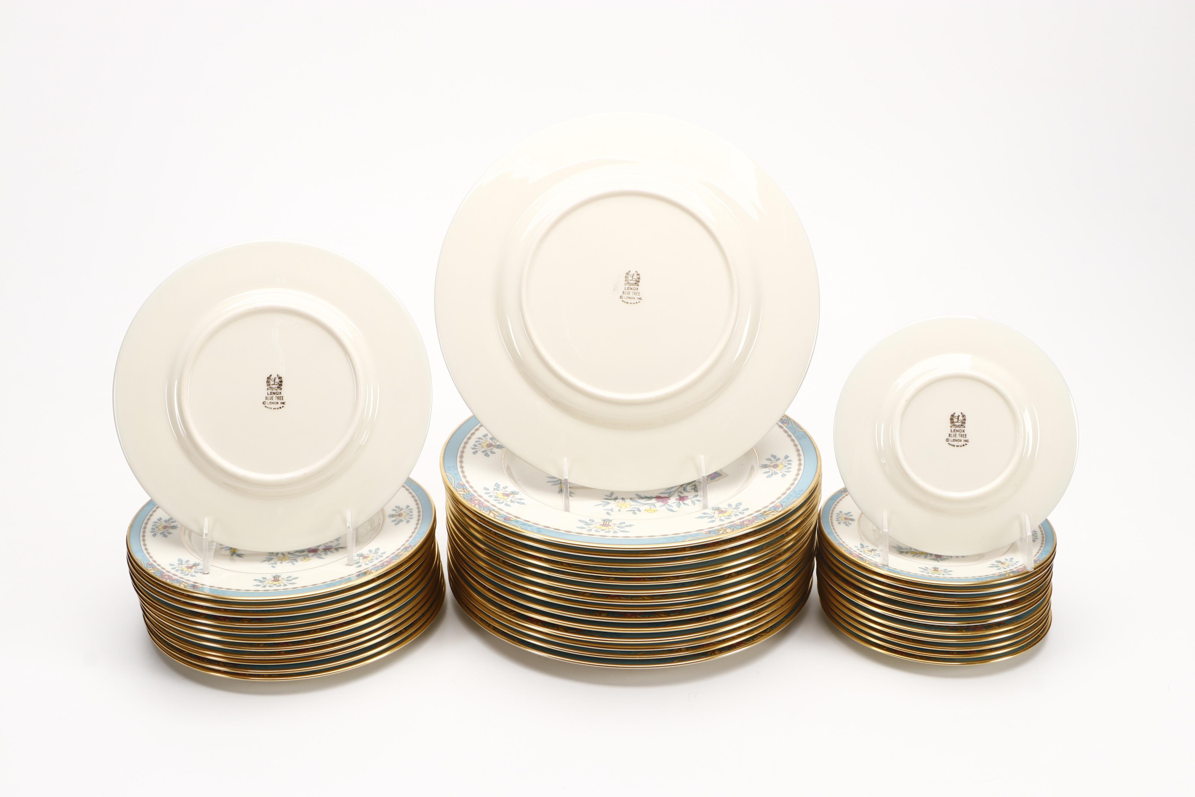 Lenox "Blue Tree" Ceramic Dinnerware, Late 20th Century | EBTH