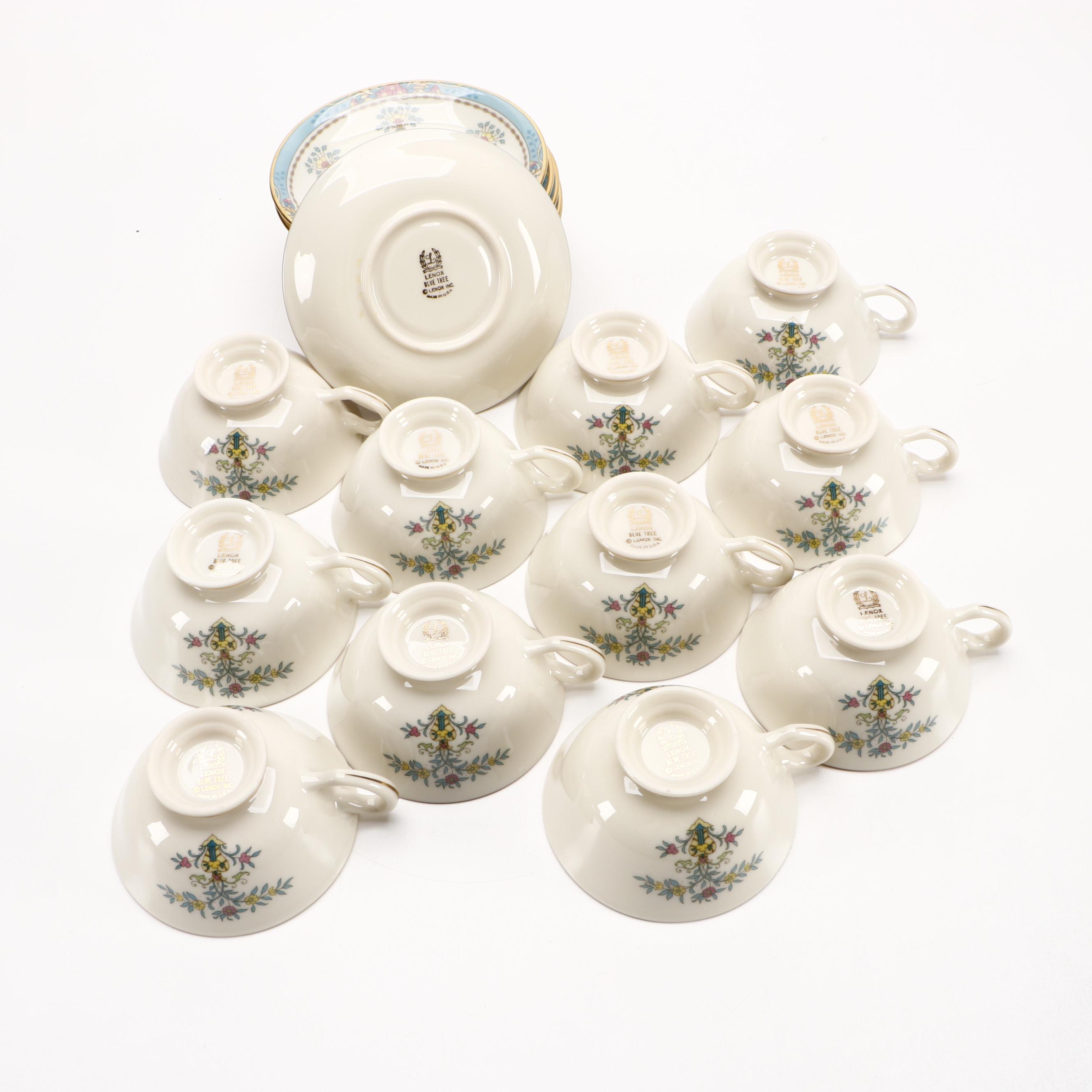 Lenox "Blue Tree" Ceramic Dinnerware, Late 20th Century | EBTH