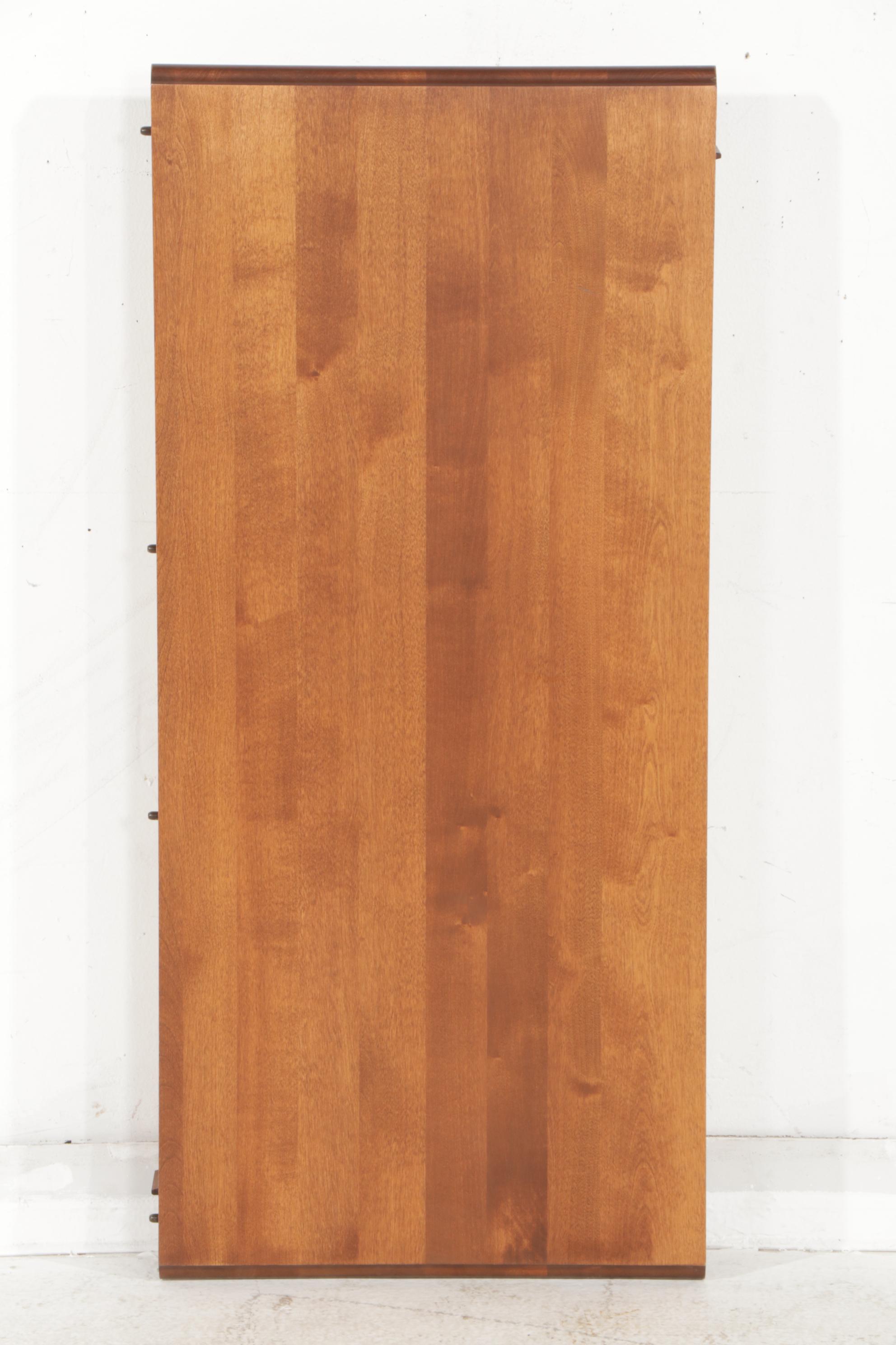 Shermag Maple and Ebonized Wood Six-Piece Dining Set | EBTH