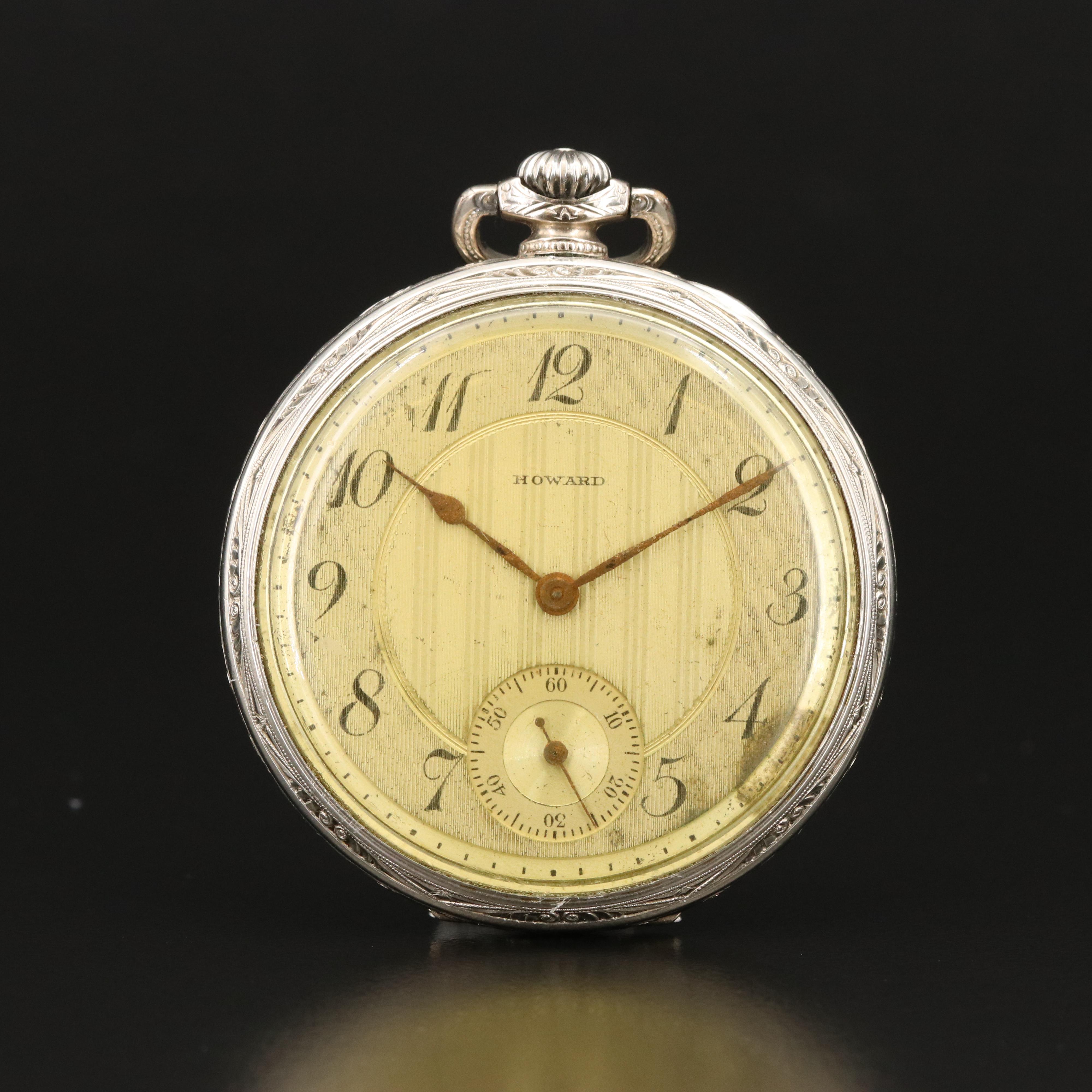 Antique E. Howard Watch Co. Open Face Pocket Watch | EBTH