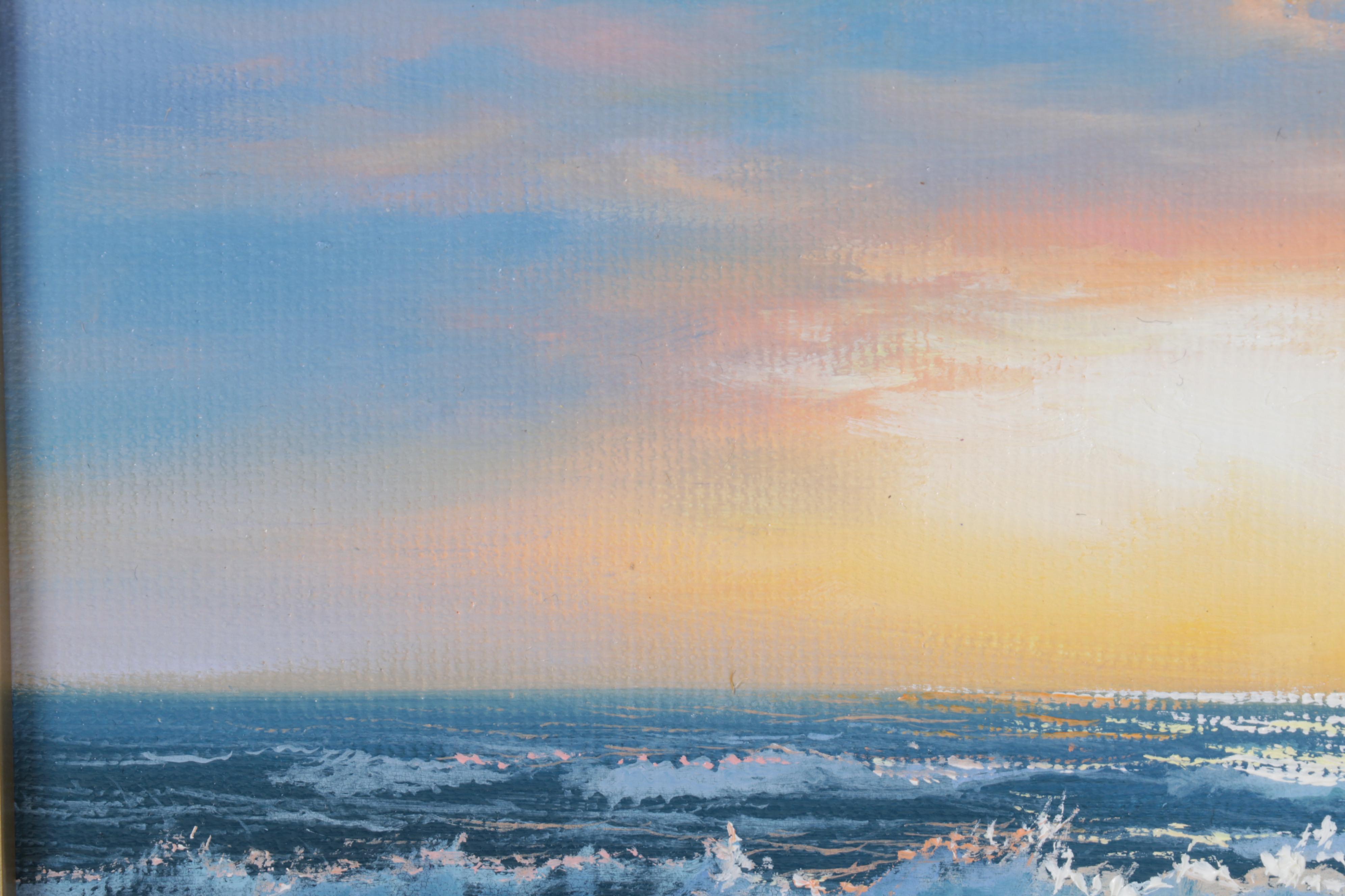 Jevgenijus Litvinas Oil Painting "Sea Coast," 2022 | EBTH