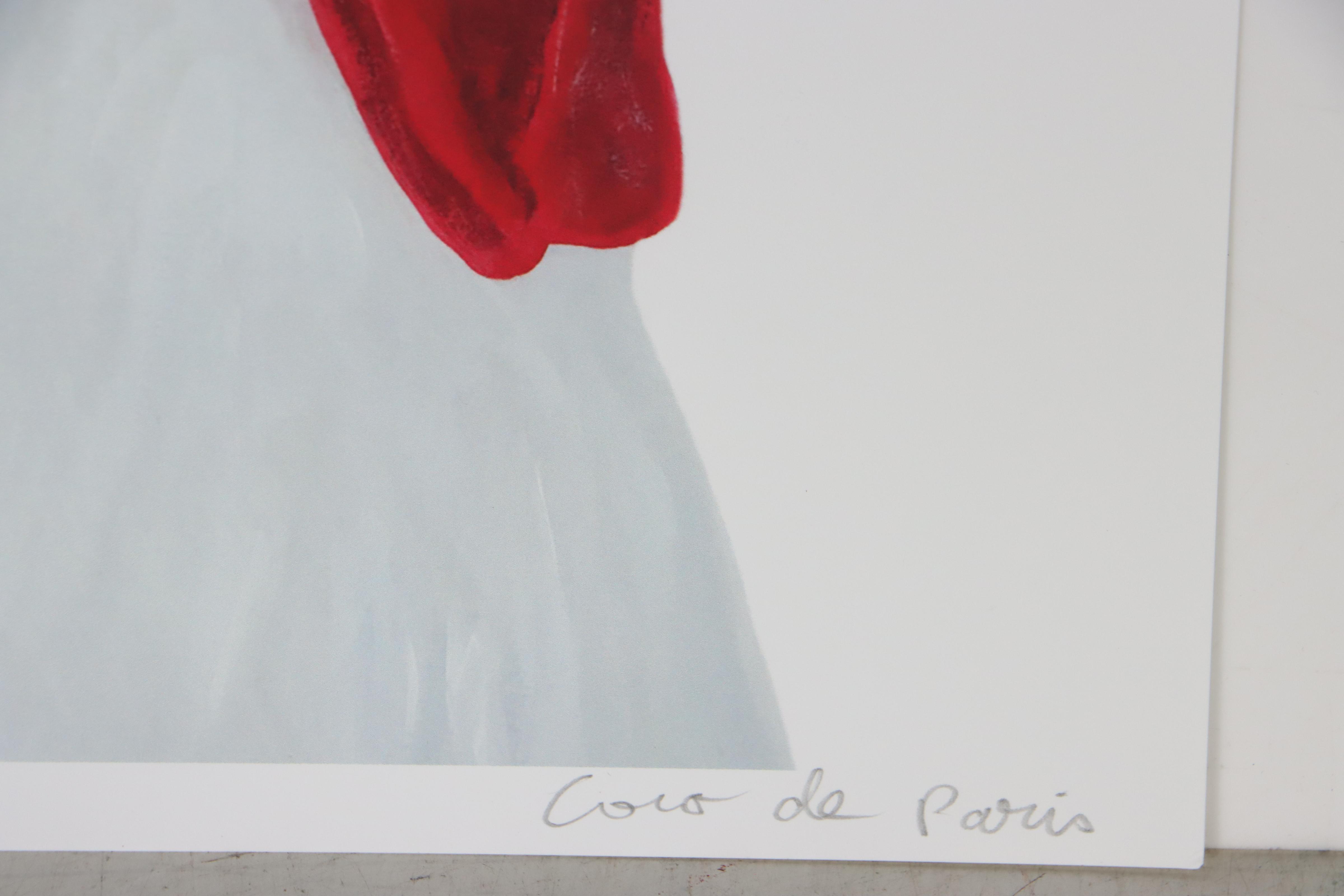 Coco de Paris Giclée "Rooster With Wineglass," 2022 | EBTH