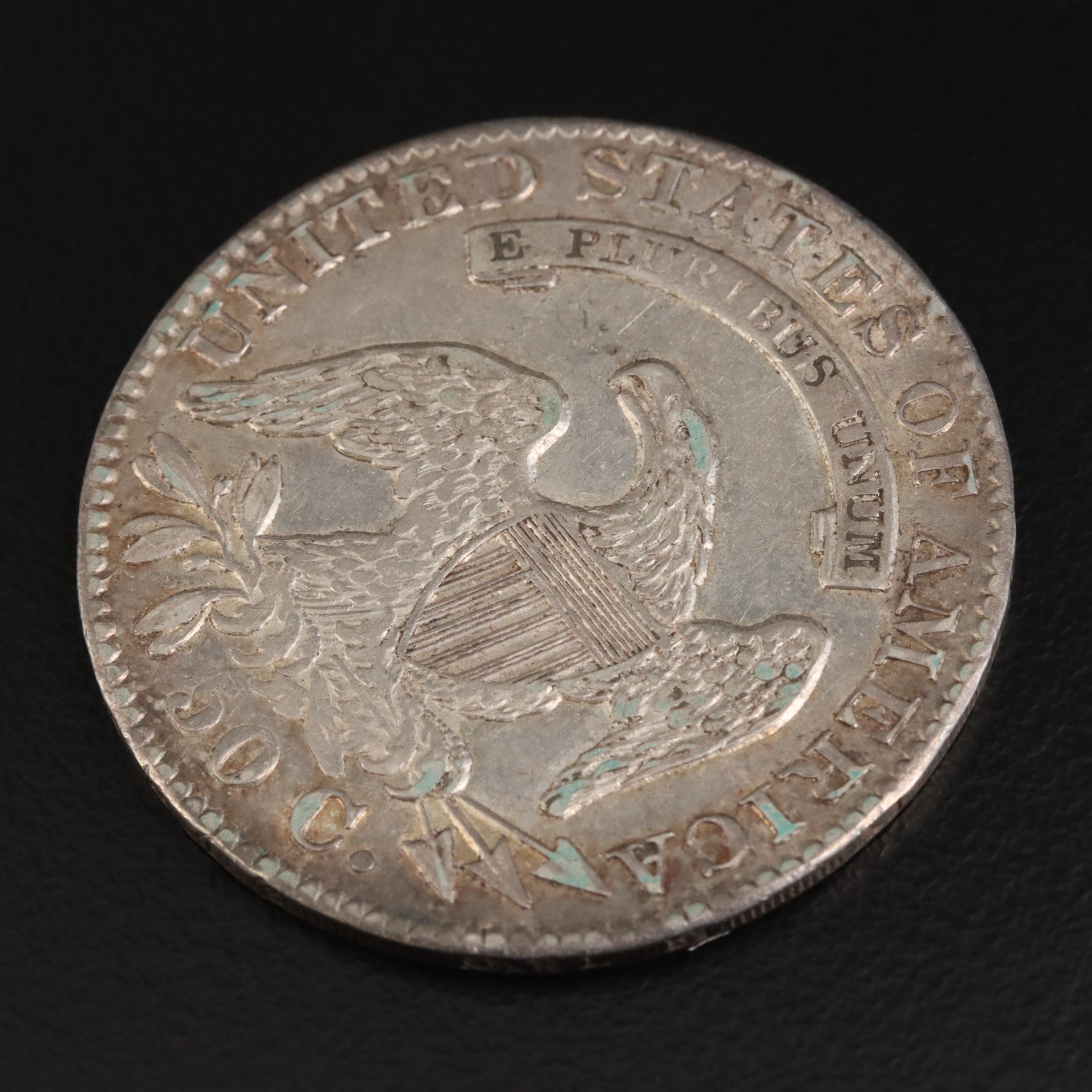 1833 Capped Bust Silver Half Dollar | EBTH