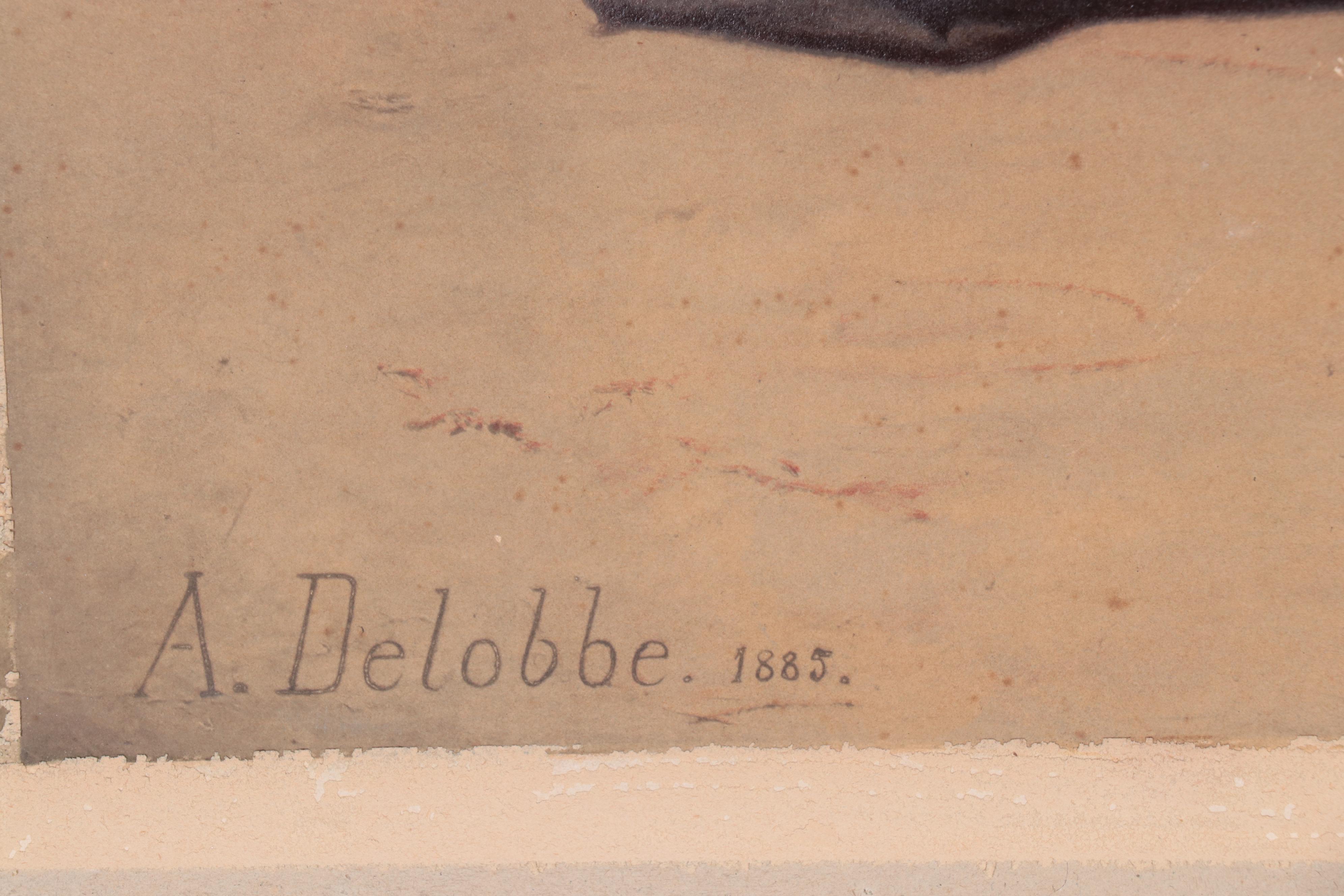 Bromoil After François-Alfred Delobbe of Young Women on the Beach | EBTH